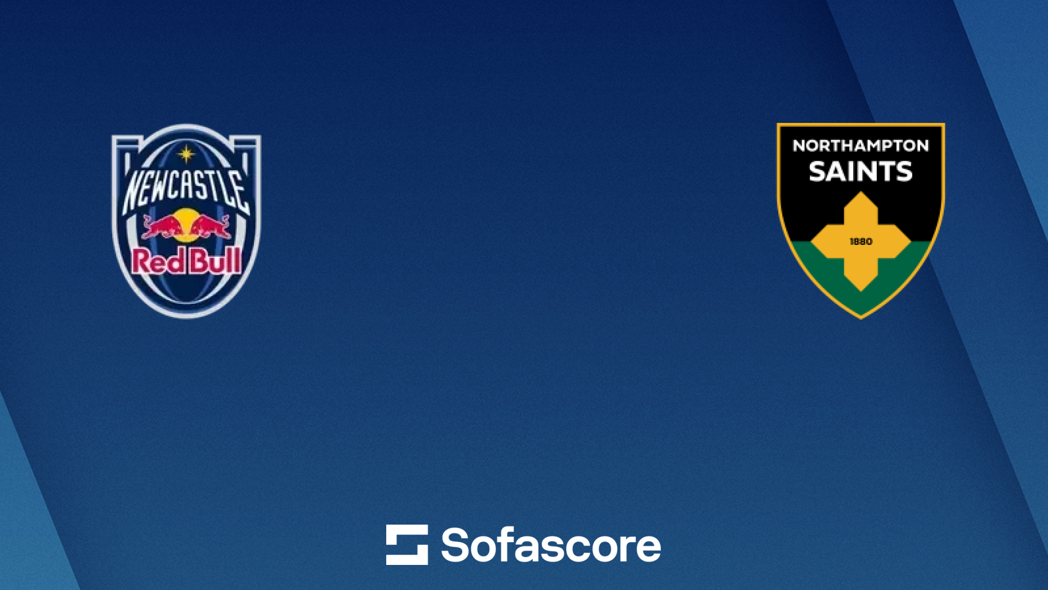 Newcastle Falcons Northampton Saints live score, video stream and H2H ...