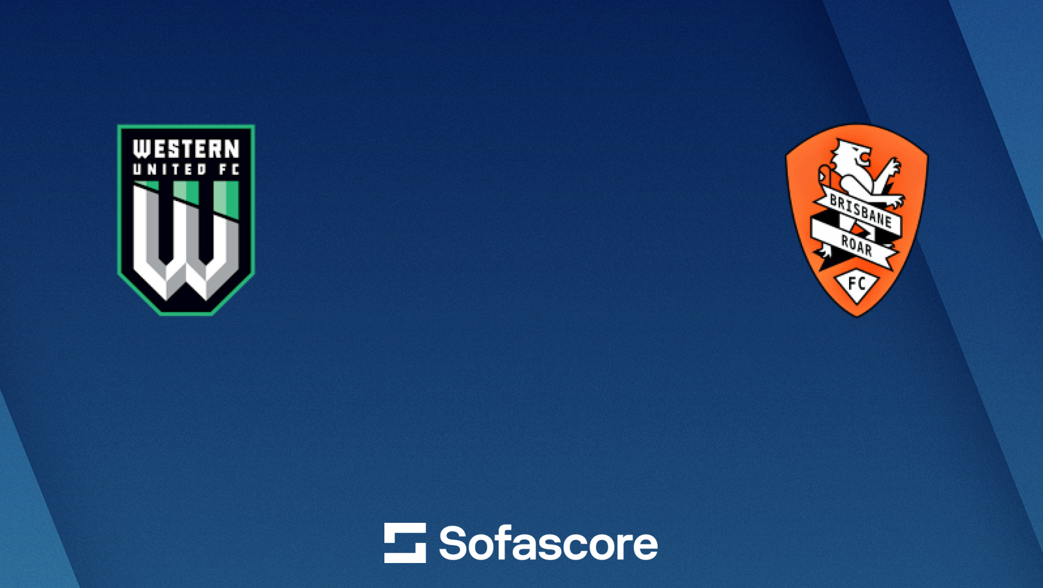 Western United vs Brisbane Roar live score, H2H and lineups | Sofascore