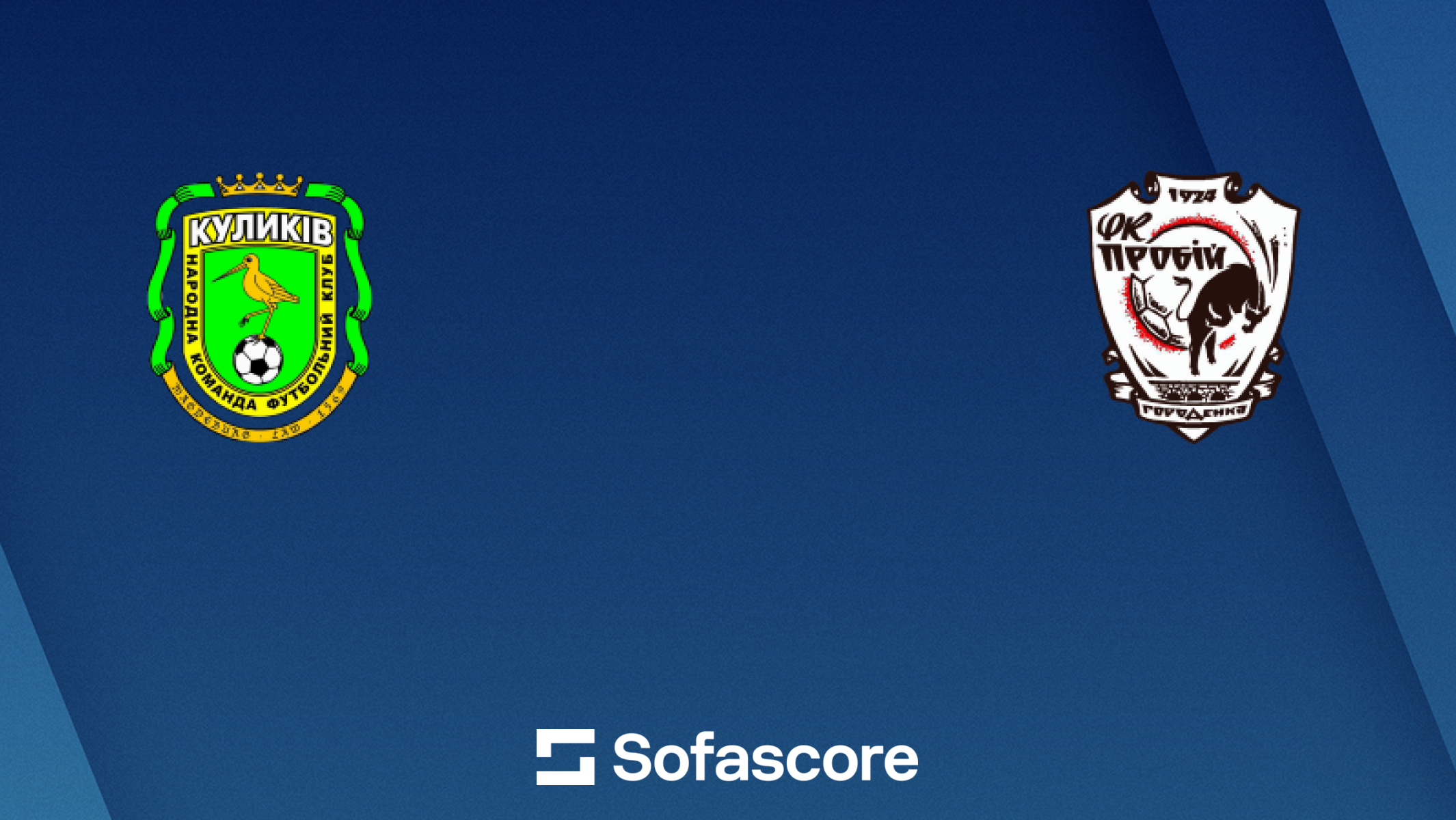 FC Kulykiv-Bilka vs Probiy Horodenka live score, H2H and lineups ...