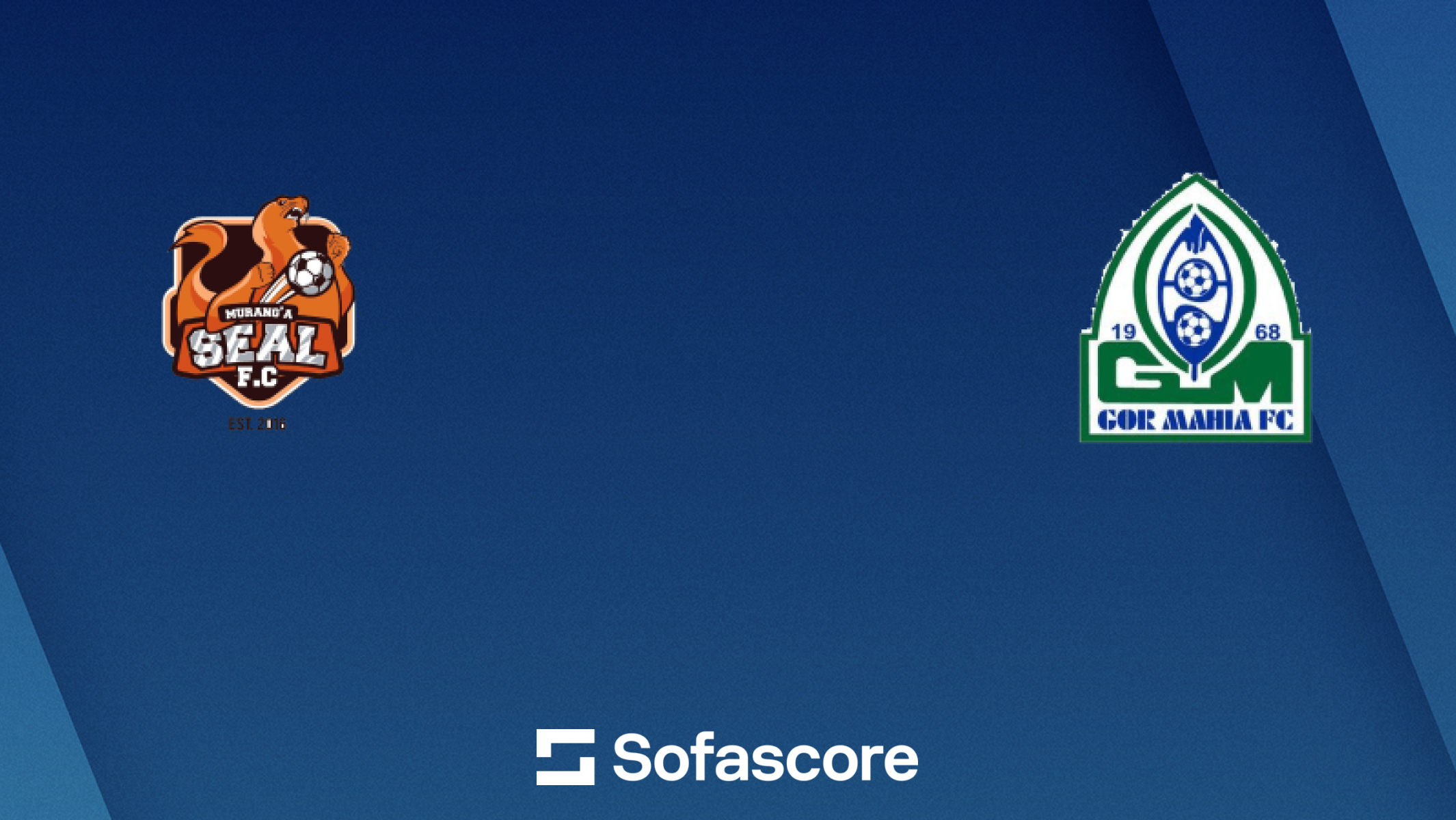 Muranga Seal vs Gor Mahia FC live score, H2H and lineups | Sofascore