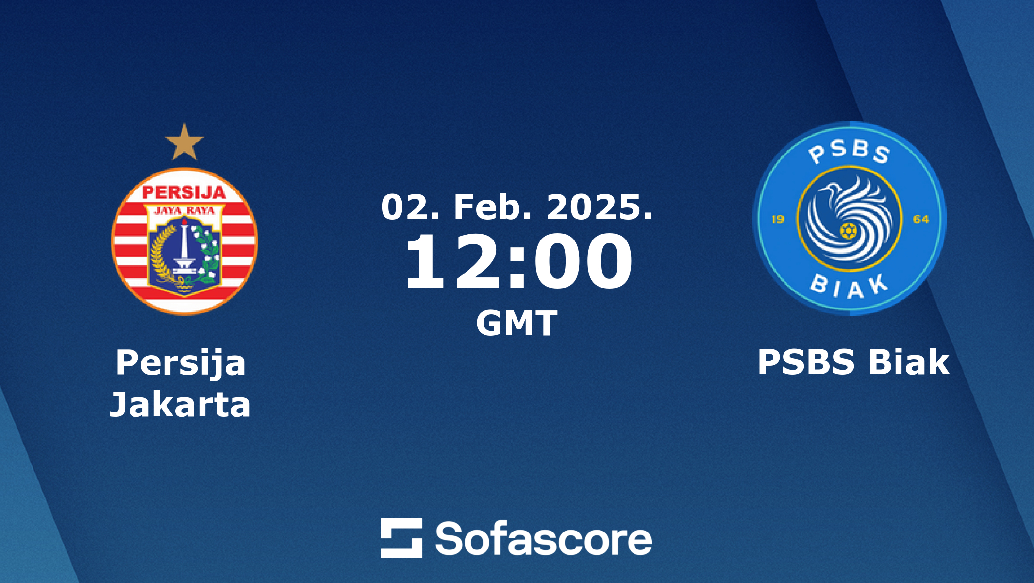 Persija Jakarta vs PSBS Biak live score, H2H and lineups | Sofascore Persija Jakarta vs PSBS Biak live score, H2H and lineups | Sofascore