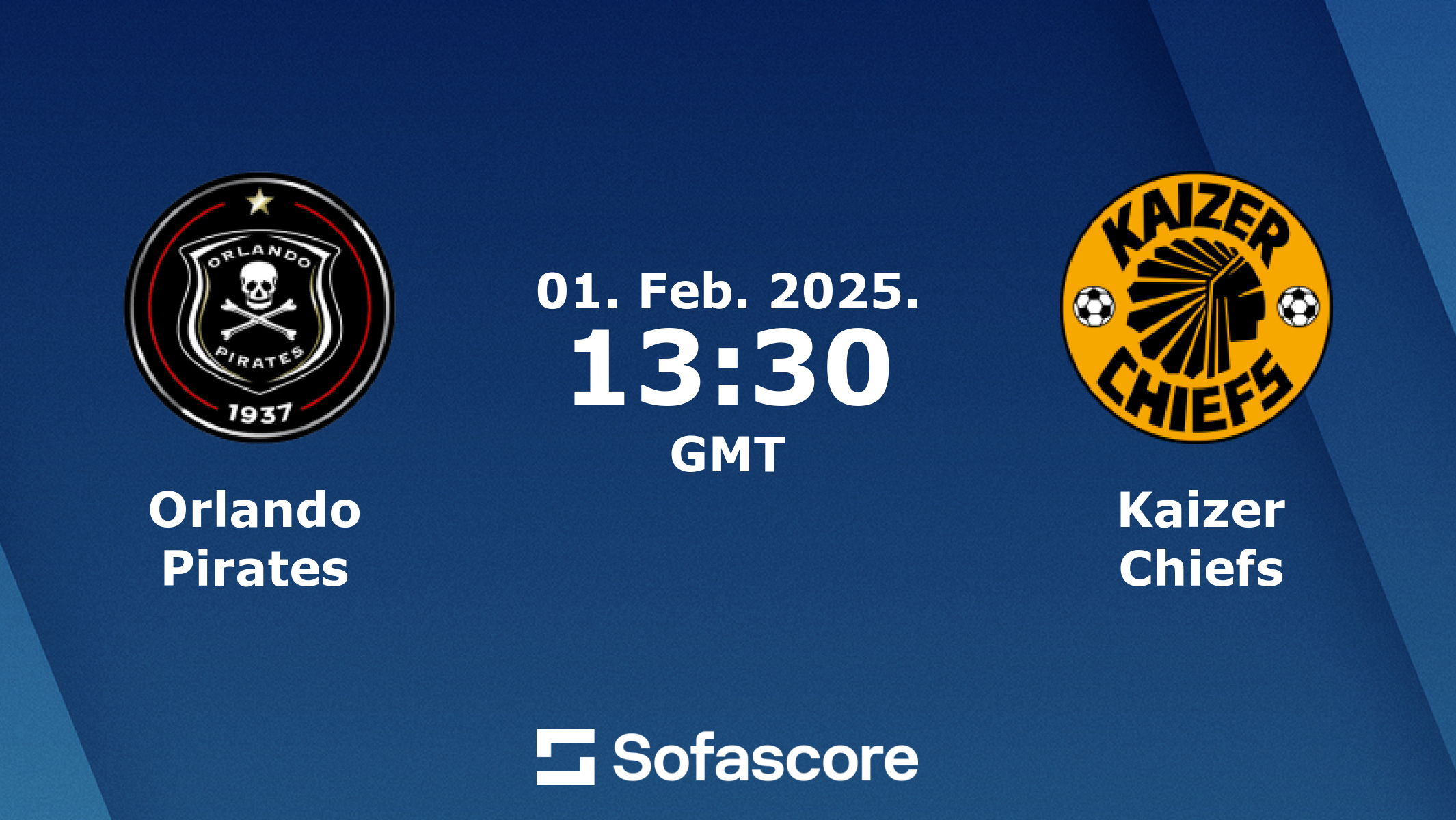 Orlando Pirates vs Kaizer Chiefs live score H2H and lineups Sofascore
