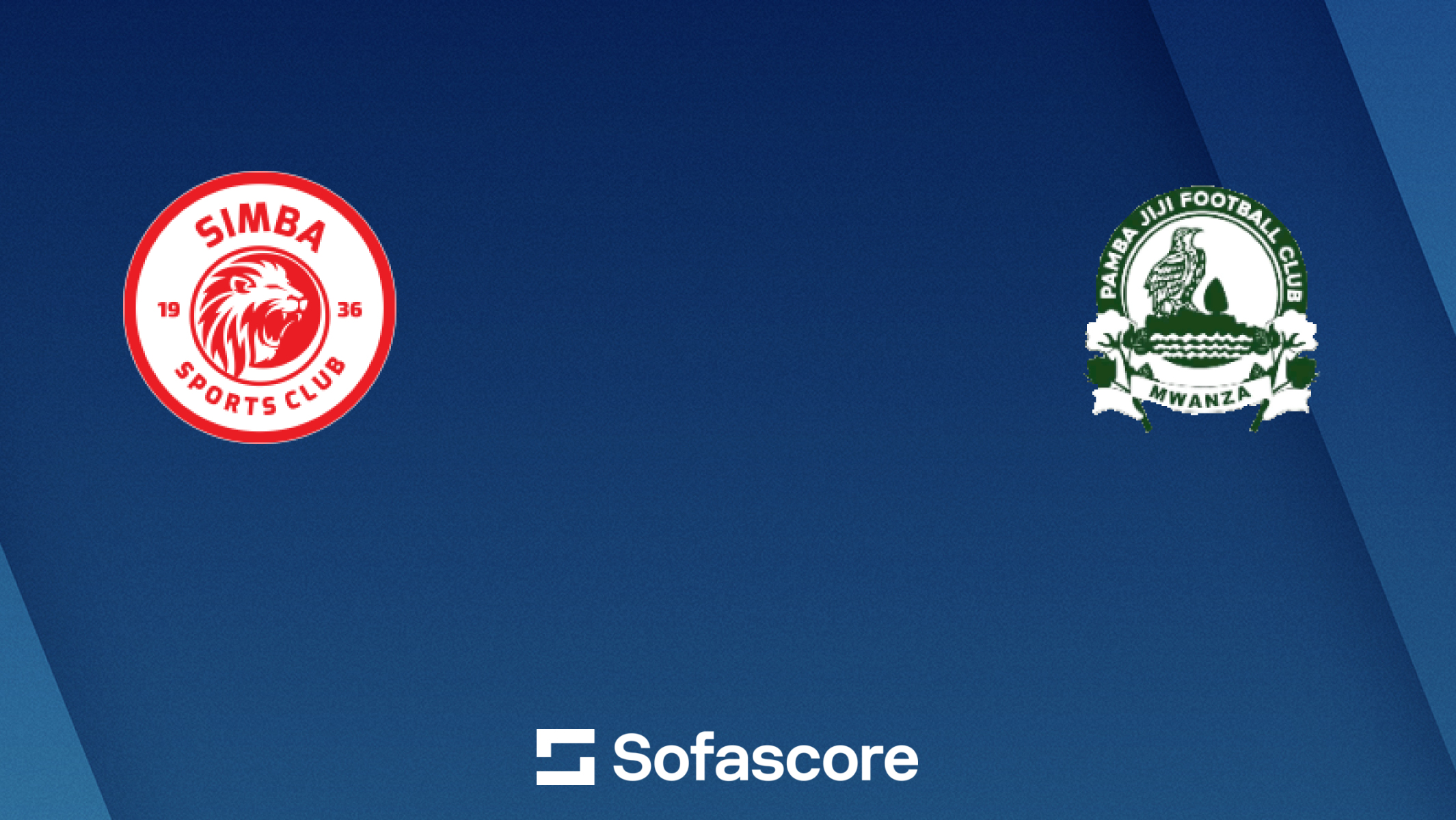 Simba SC vs Pamba SC live score, H2H and lineups | Sofascore