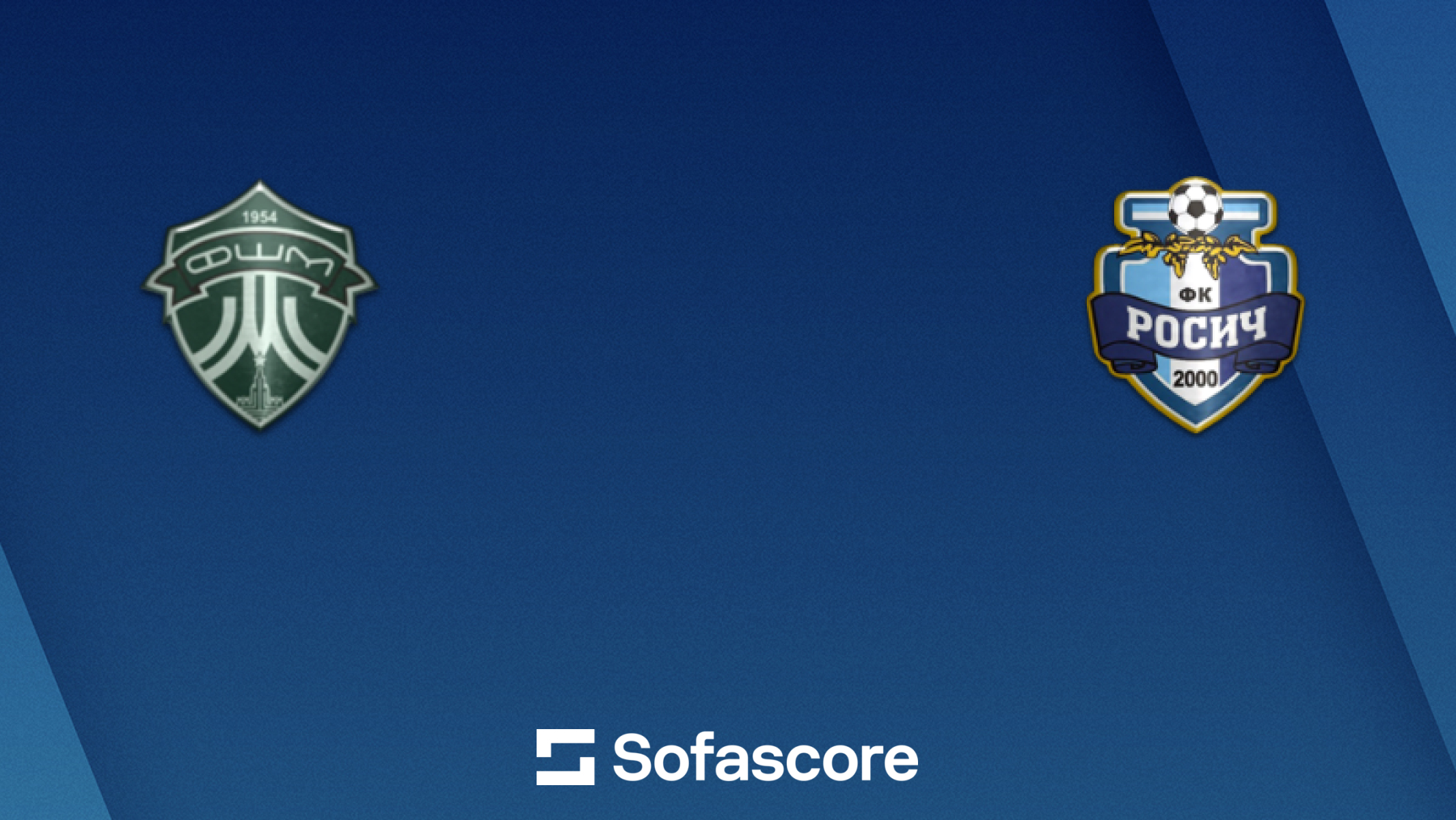 FSHM Moscow vs FC Rosich live score, H2H and lineups | Sofascore