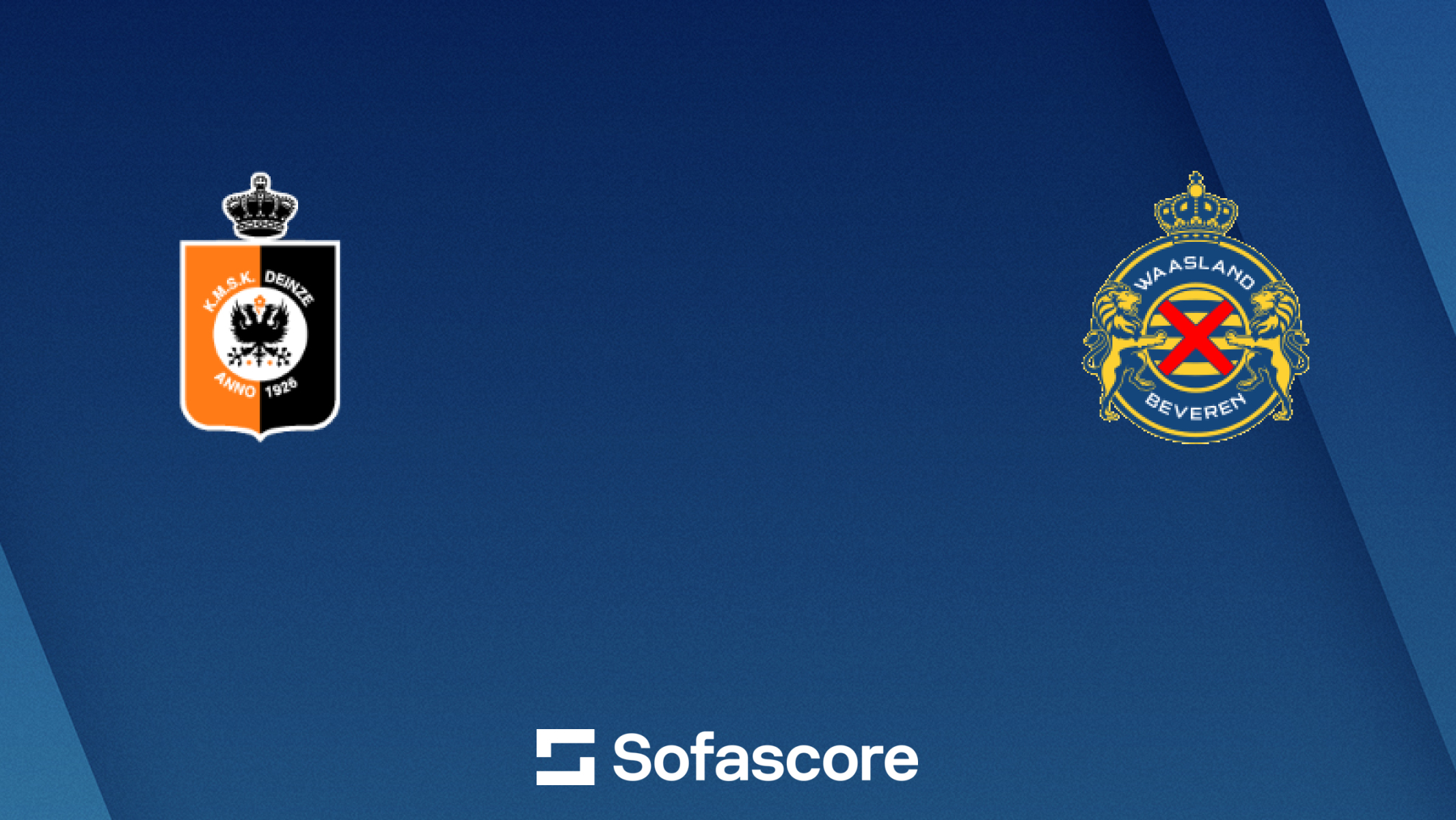 KMSK Deinze Reserve U21 vs Waasland Beveren Reserve U21 live score, H2H ...