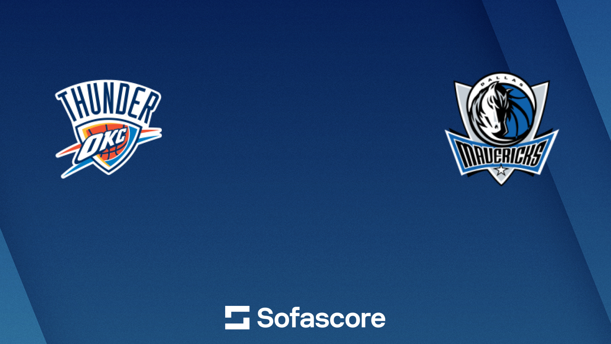 Thunder vs Mavericks scores & predictions | Sofascore