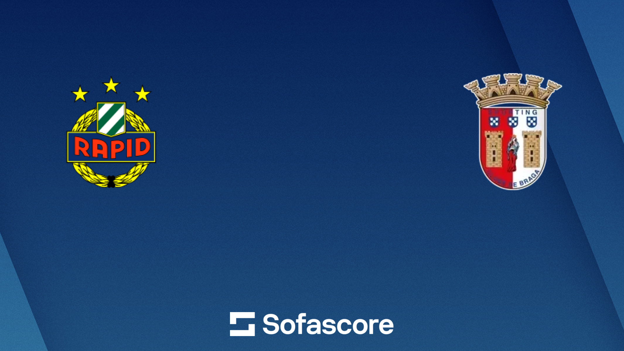 SK Rapid Wien vs Sporting Braga live score, H2H and lineups | Sofascore