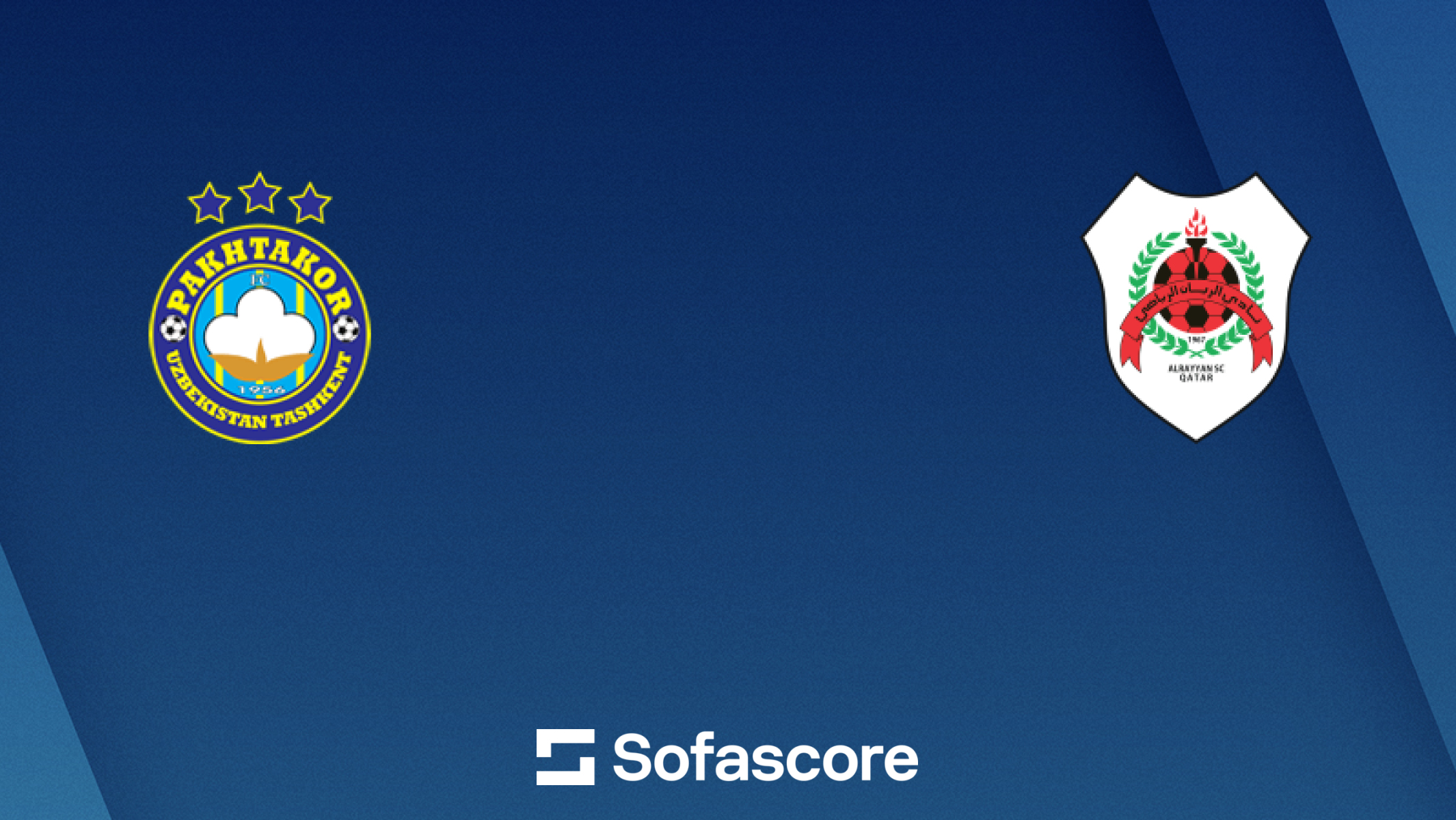 Pakhtakor Tashkent vs Al-Rayyan live score, H2H and lineups | Sofascore