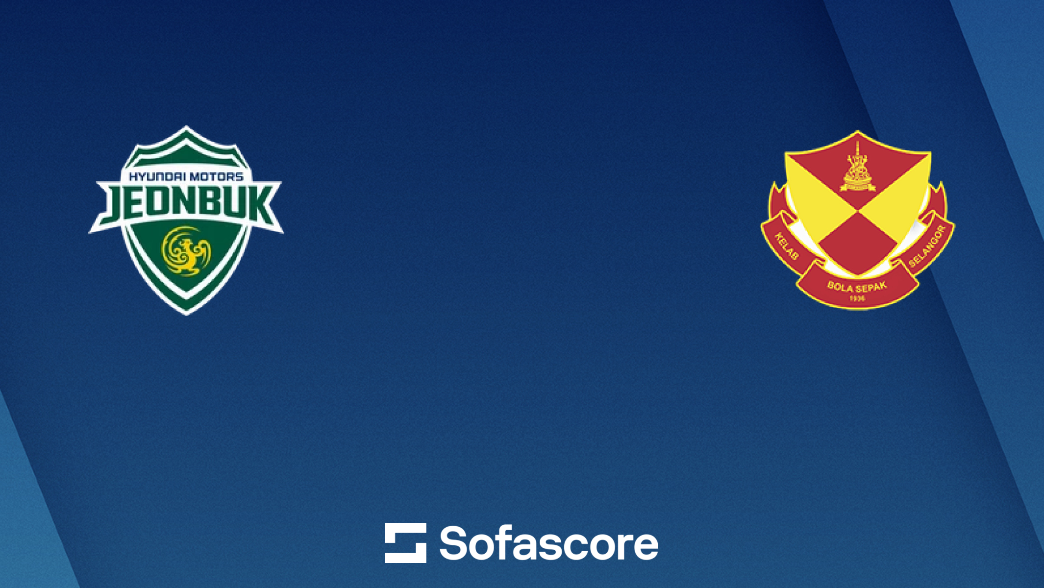 Jeonbuk Hyundai Motors x Selangor Football Club placar ao vivo, H2H e ...