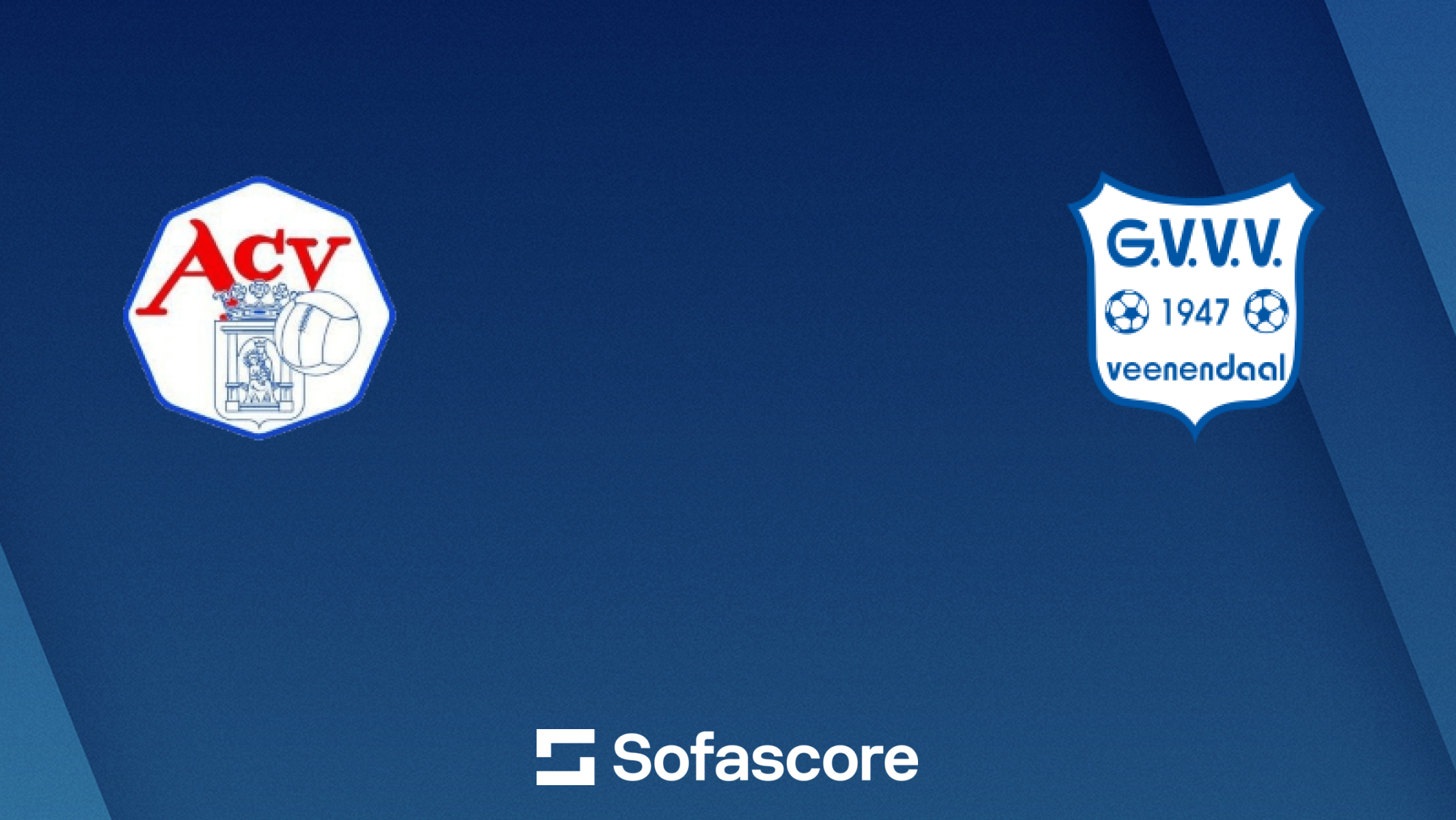 ACV Assen vs GVVV live score, H2H and lineups | Sofascore