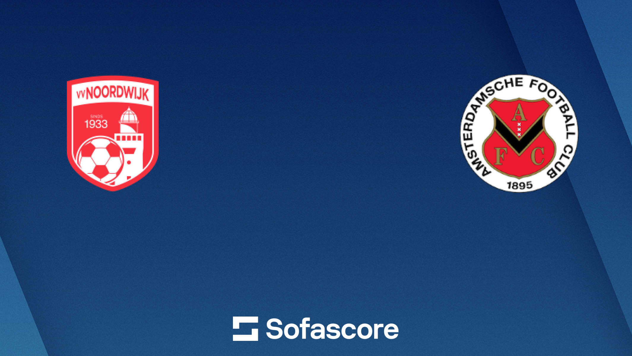 VV Noordwijk vs Amsterdamsche FC live score, H2H and lineups | Sofascore