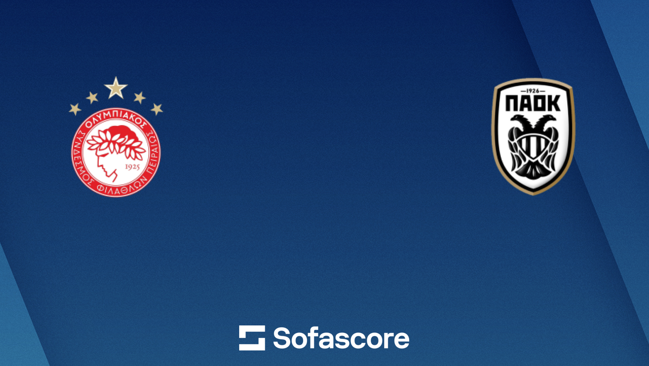 Olympiacos U19 vs PAOK U19 live score, H2H and lineups | Sofascore