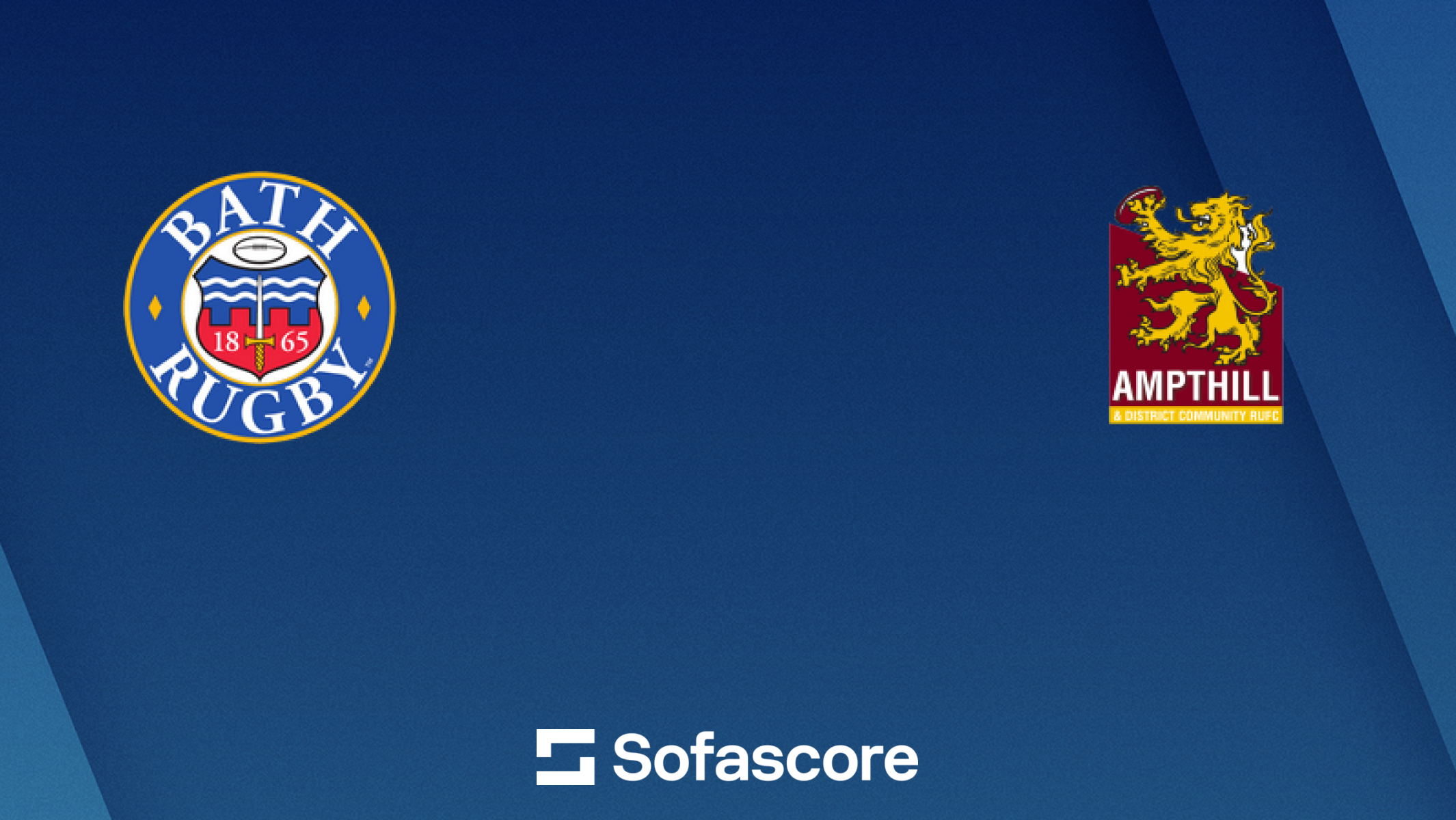 Bath Rugby Ampthill RUFC live score, video stream and H2H results ...