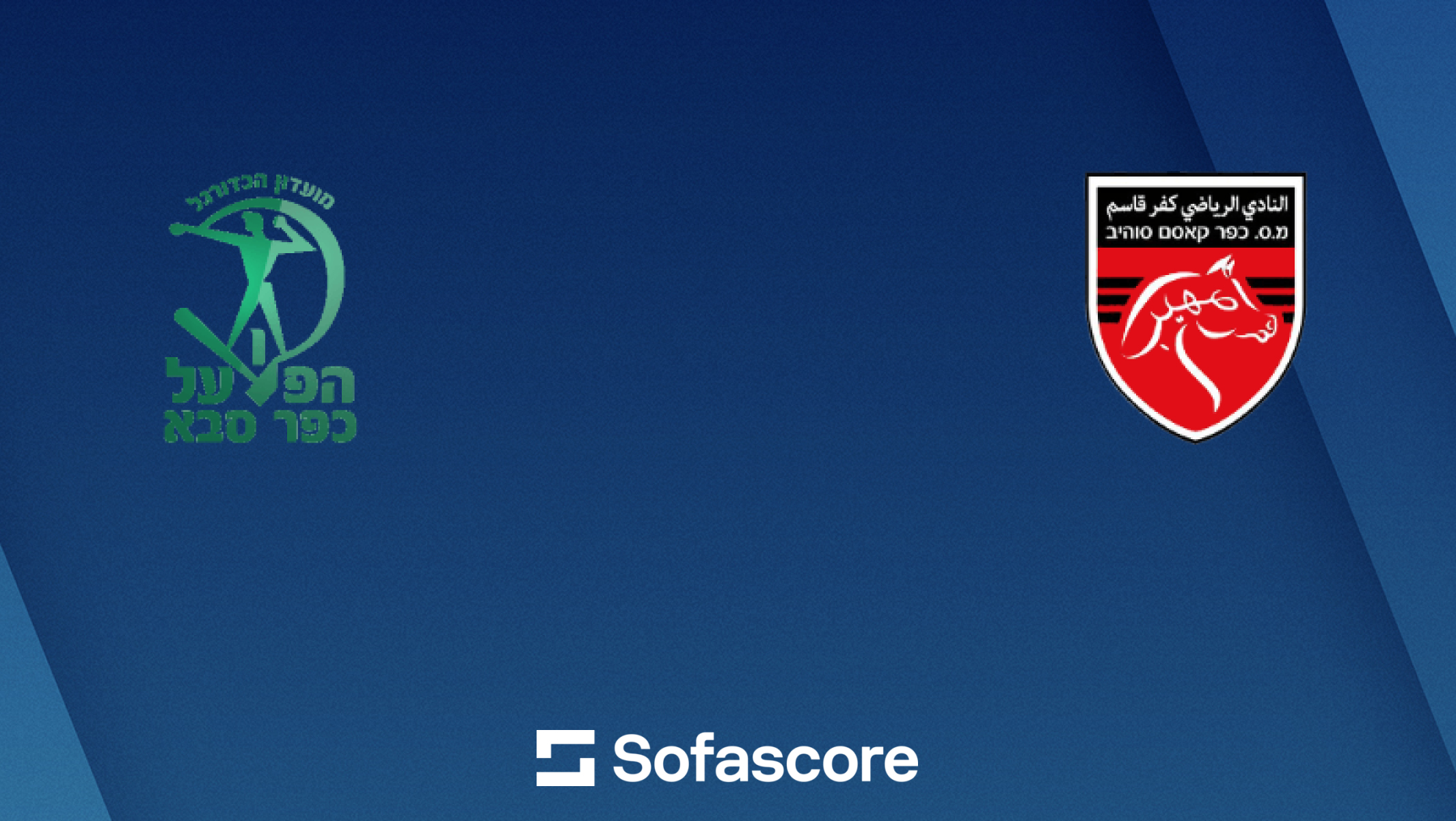 Hapoel Kfar Saba vs MS Kfar Qasem live score, H2H and lineups | Sofascore