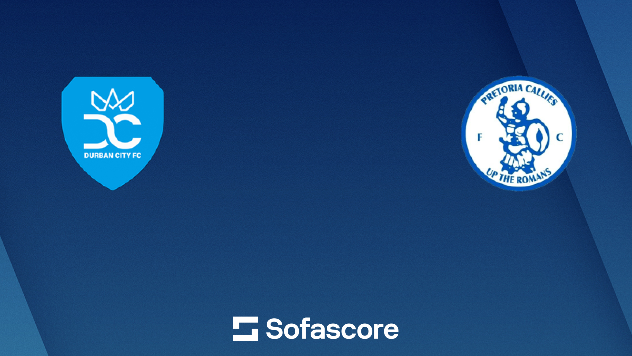 Durban City FC vs Pretoria Callies live score, H2H and lineups | Sofascore