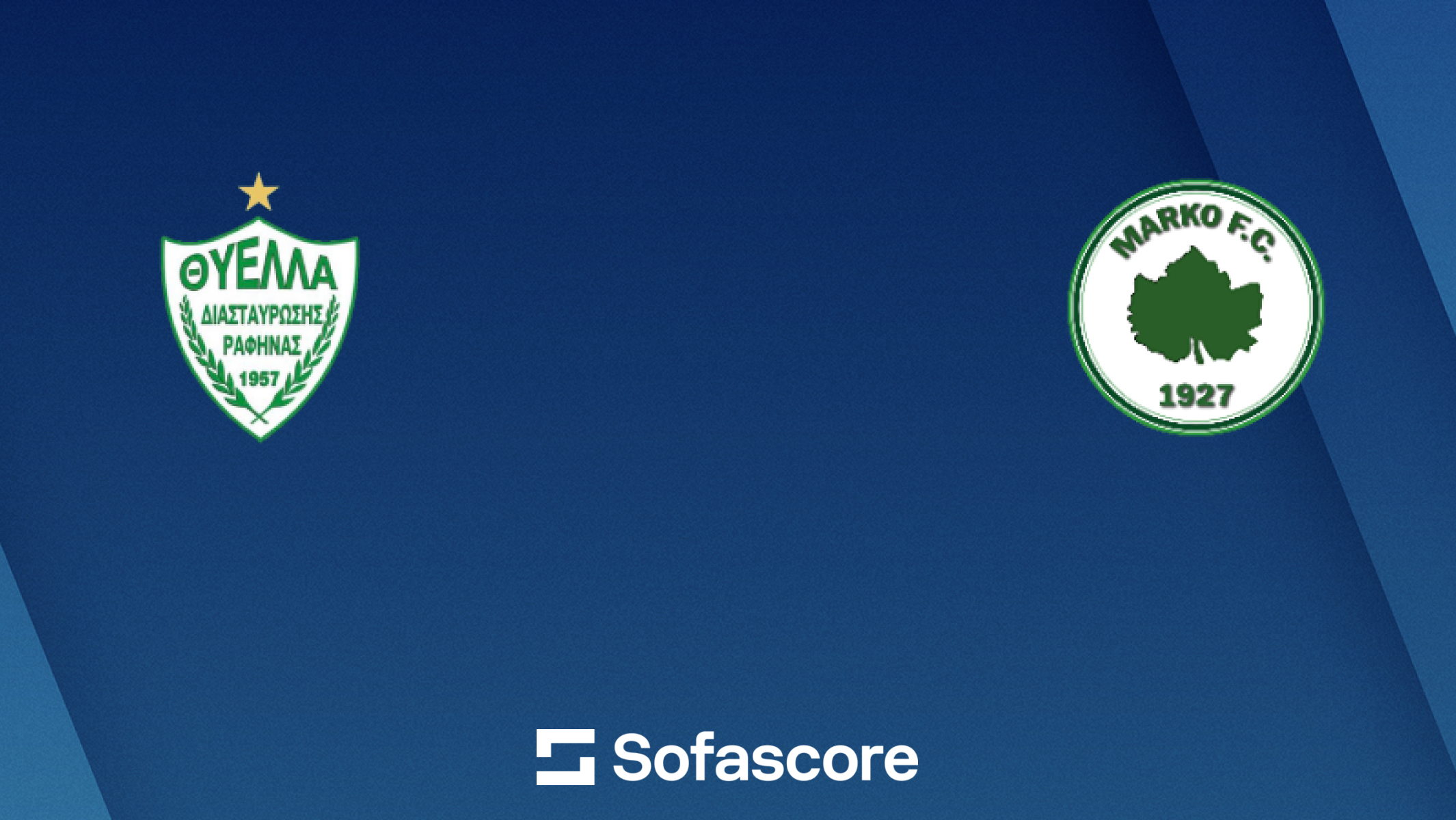 APO Thyella Rafinas vs GS Marko live score, H2H and lineups | Sofascore