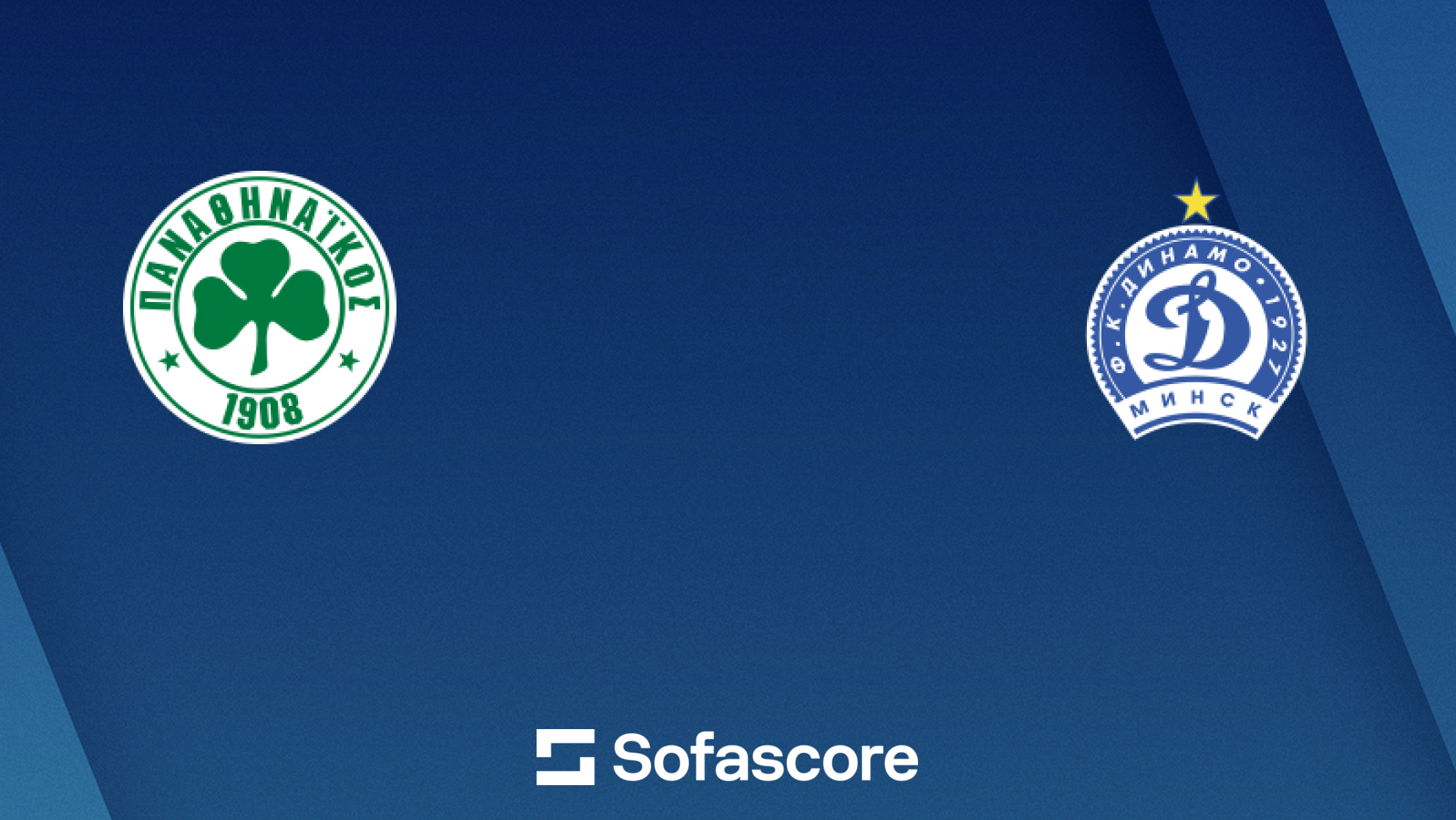 Panathinaikos vs Dinamo Minsk live score, H2H and lineups | Sofascore