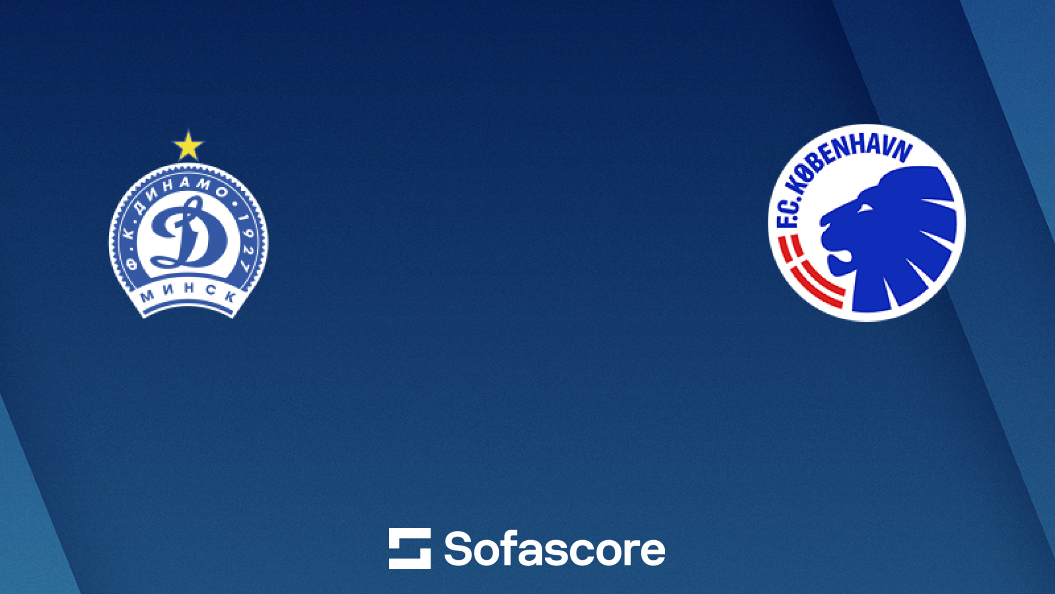 Dinamo Minsk vs FC København live score, H2H and lineups | Sofascore