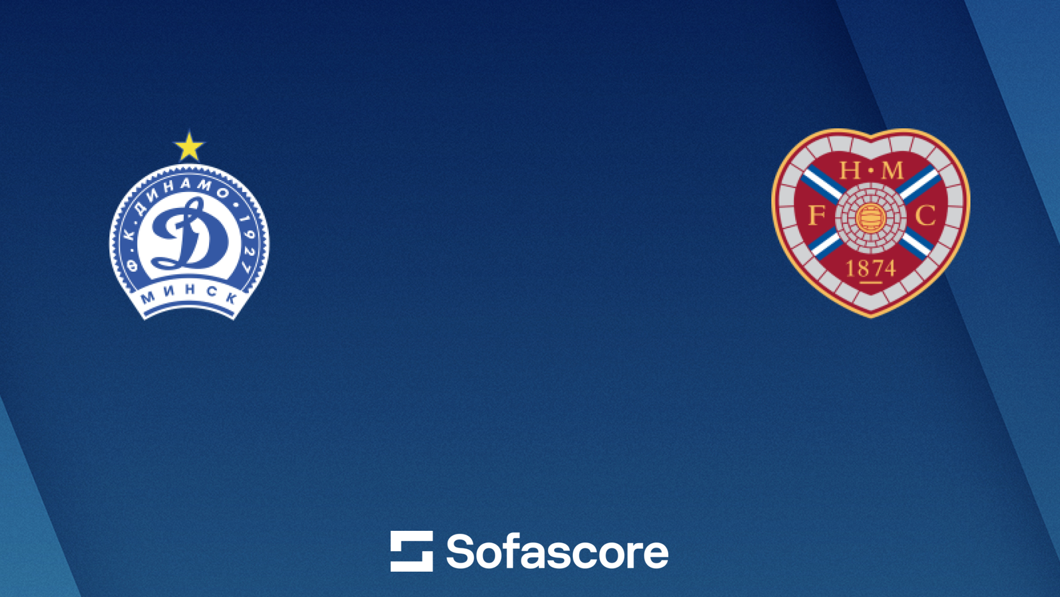 Dinamo Minsk vs Heart of Midlothian live score, H2H and lineups | Sofascore