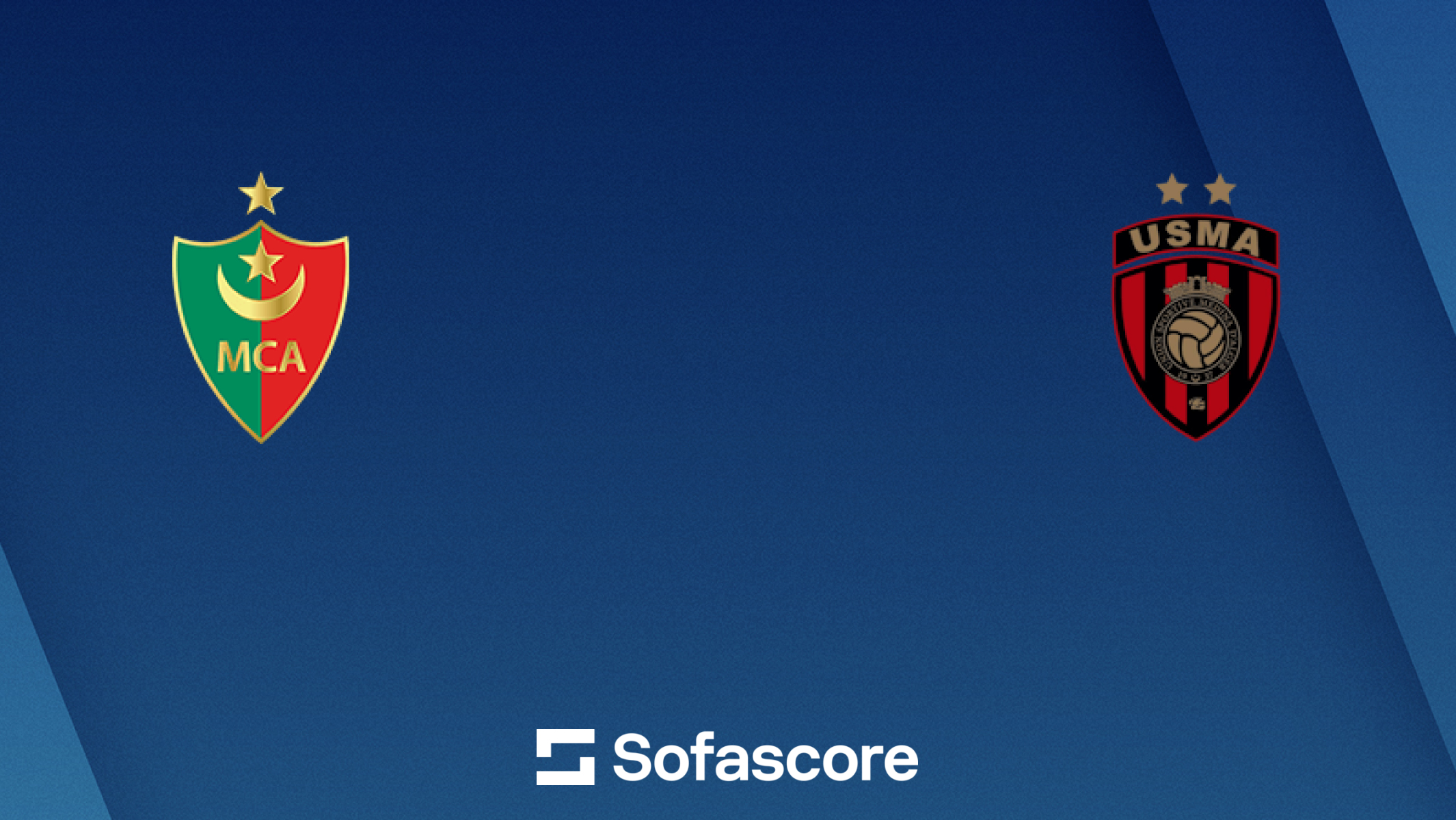 MC Alger vs USM Alger live score, H2H and lineups | Sofascore