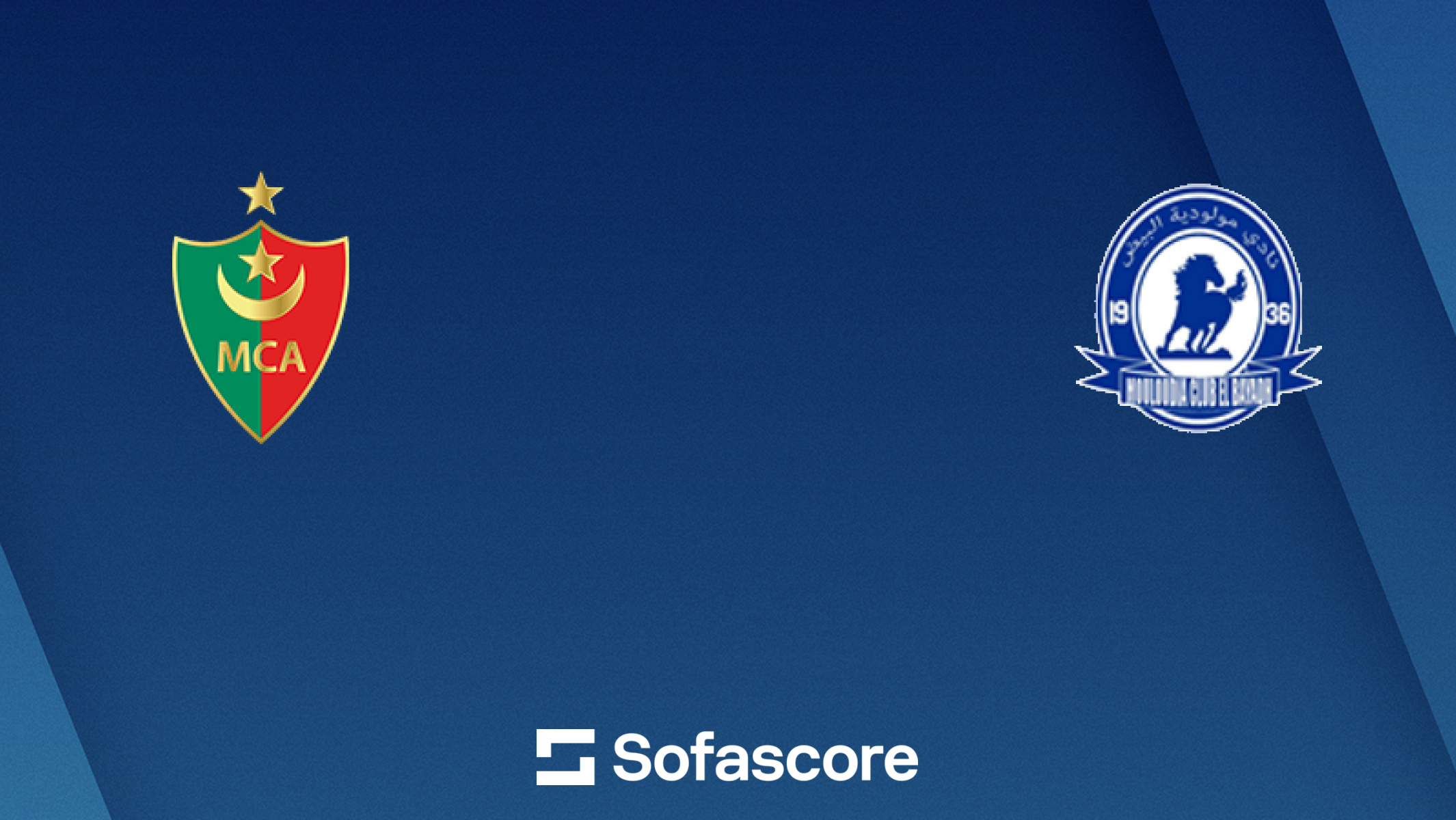 MC Alger vs MC El Bayadh live score, H2H and lineups | Sofascore