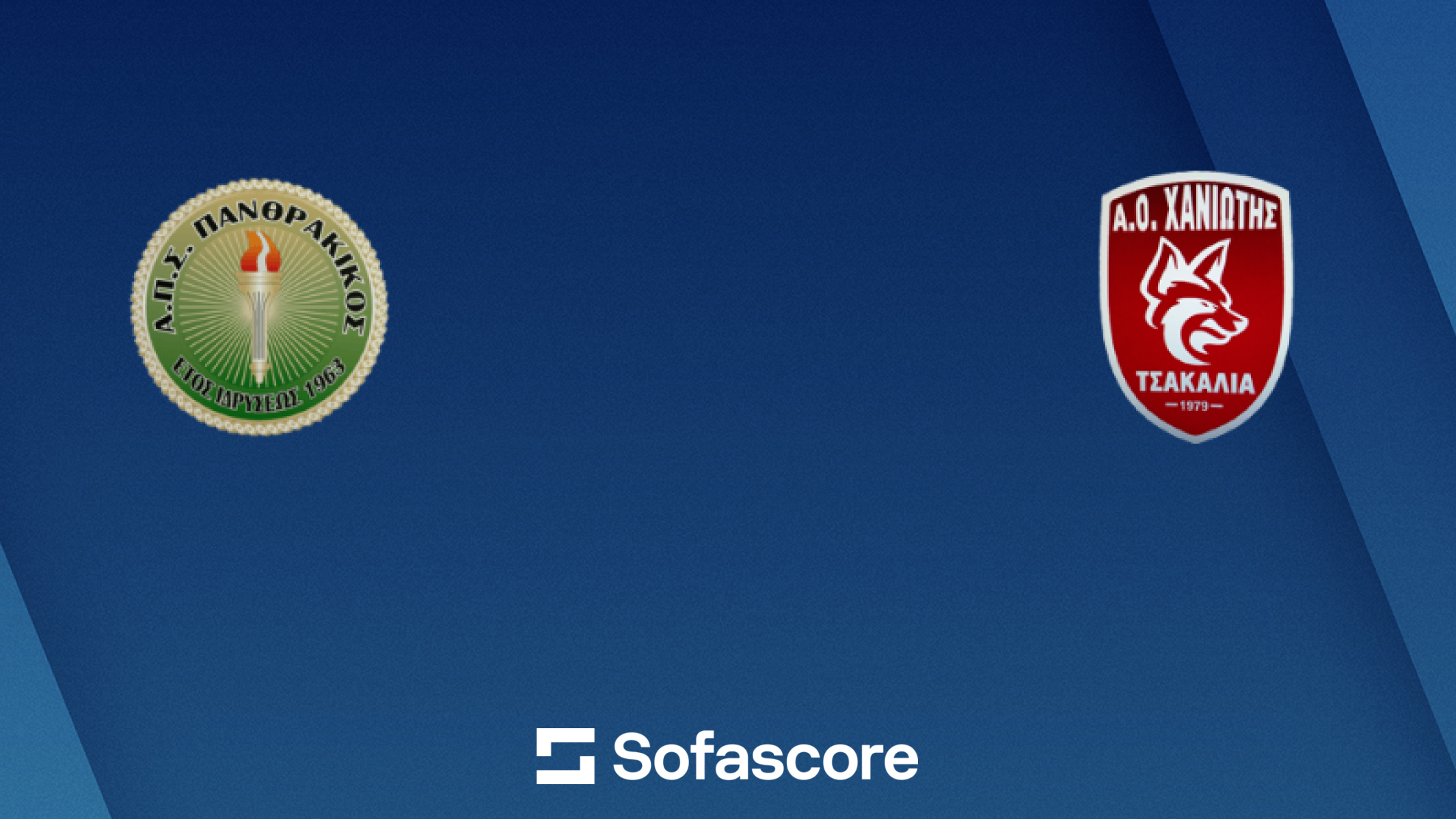 APS Panthrakikos vs AO Chaniotis live score, H2H and lineups | Sofascore