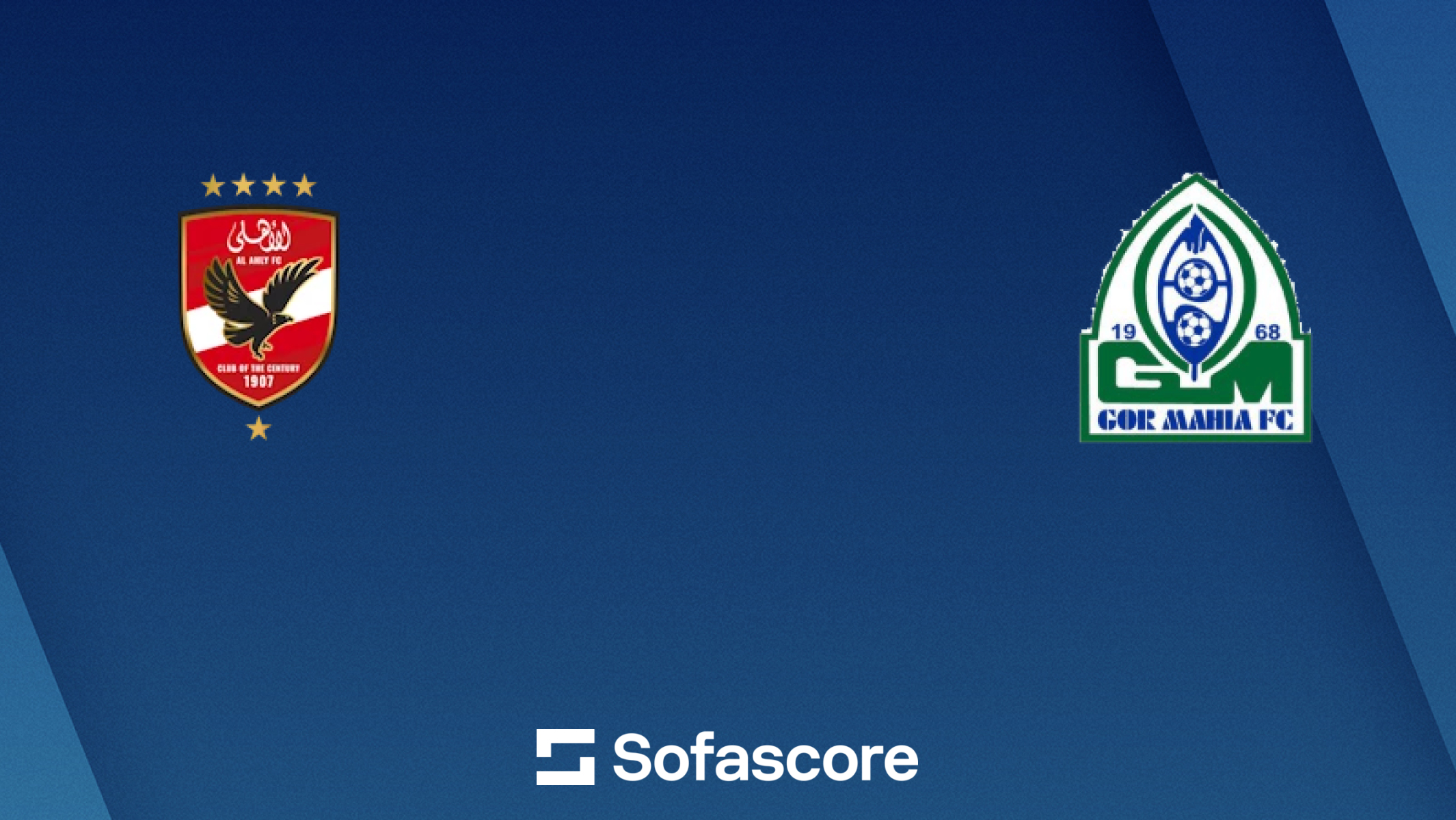 Al Ahly FC vs Gor Mahia FC live score, H2H and lineups | Sofascore