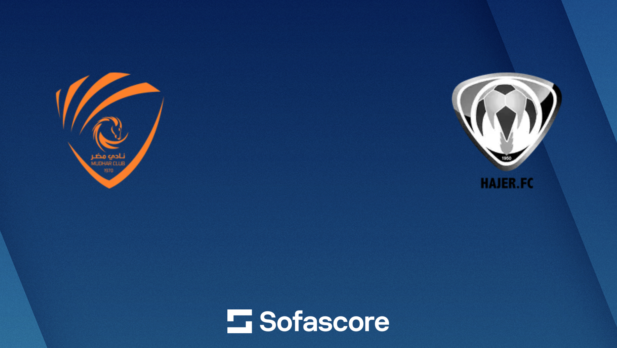 Mudhar FC vs Hajer Club live score, H2H and lineups | Sofascore