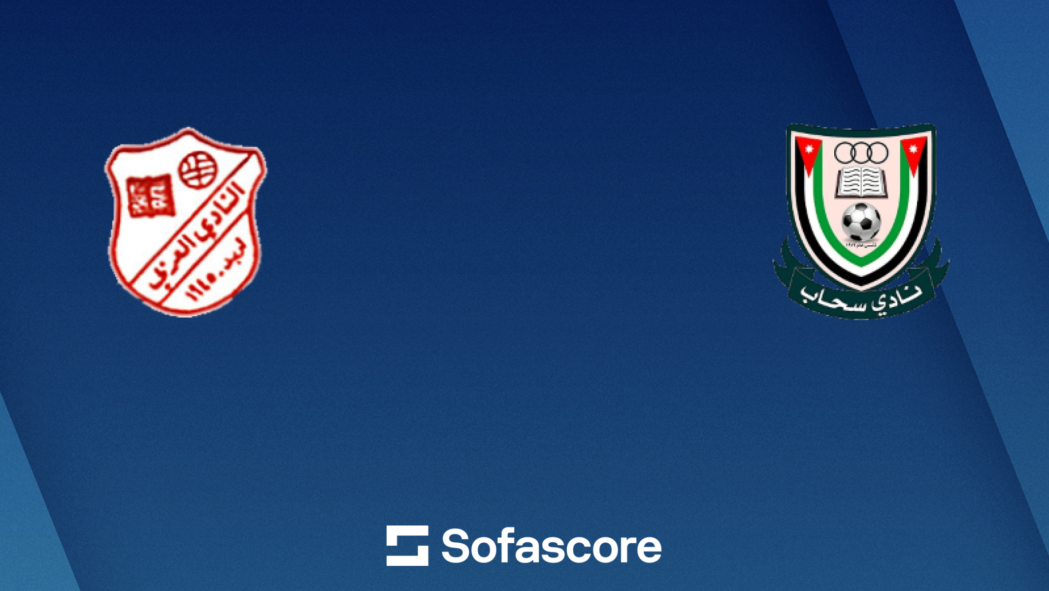 Al Arabi Jordan vs Sahab SC live score, H2H and lineups | Sofascore