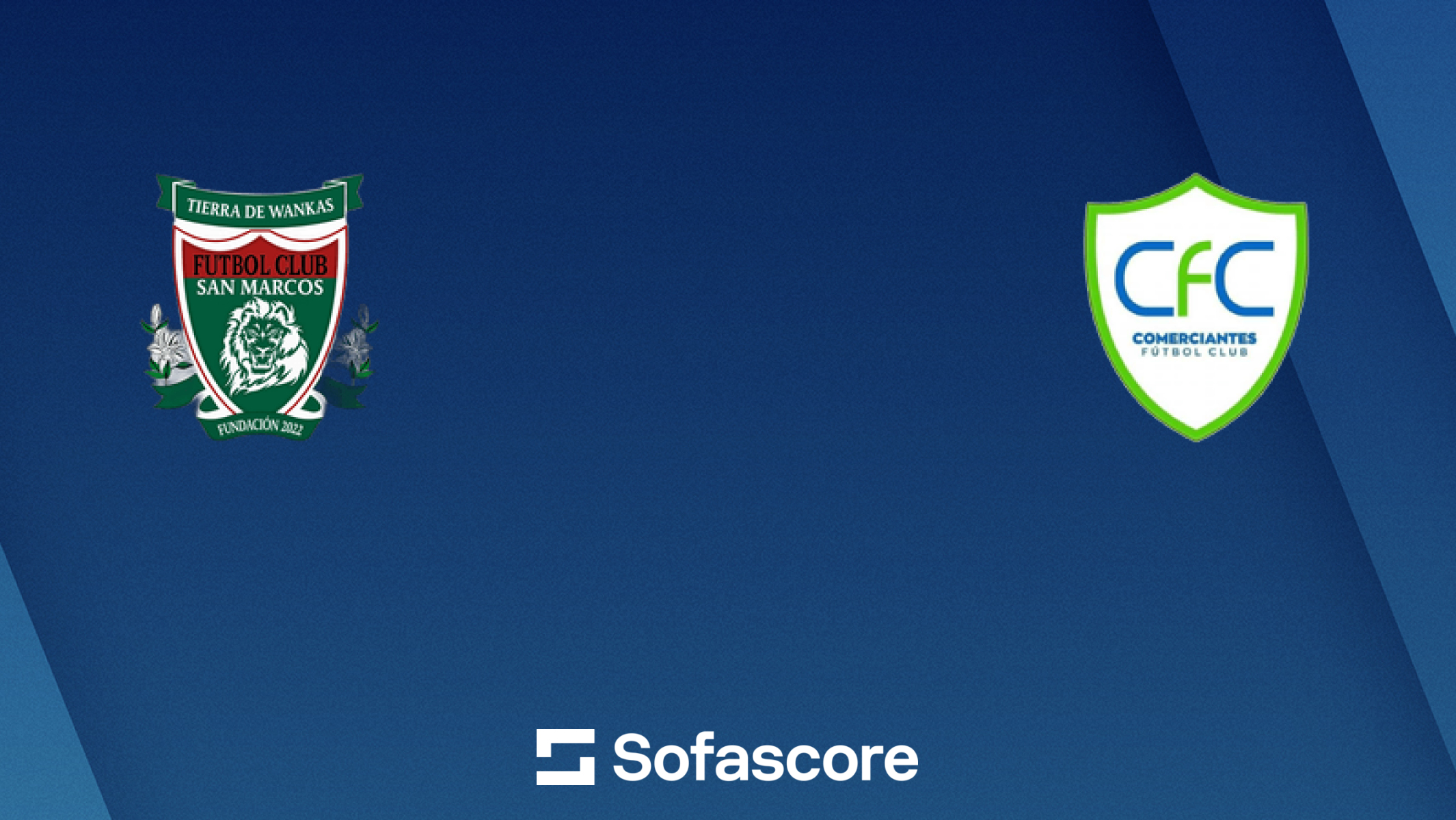 FC San Marcos vs Comerciantes FC live score, H2H and lineups | Sofascore