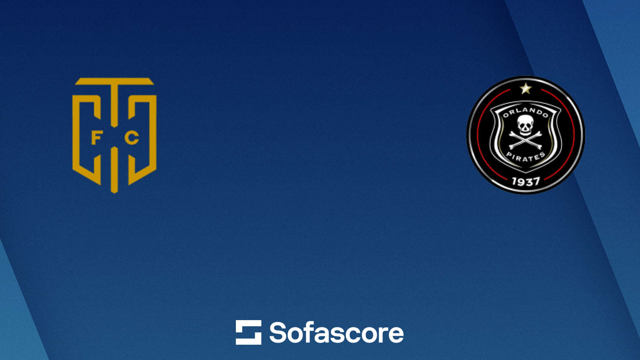 Cape Town City FC vs Orlando Pirates live score, H2H and lineups ...