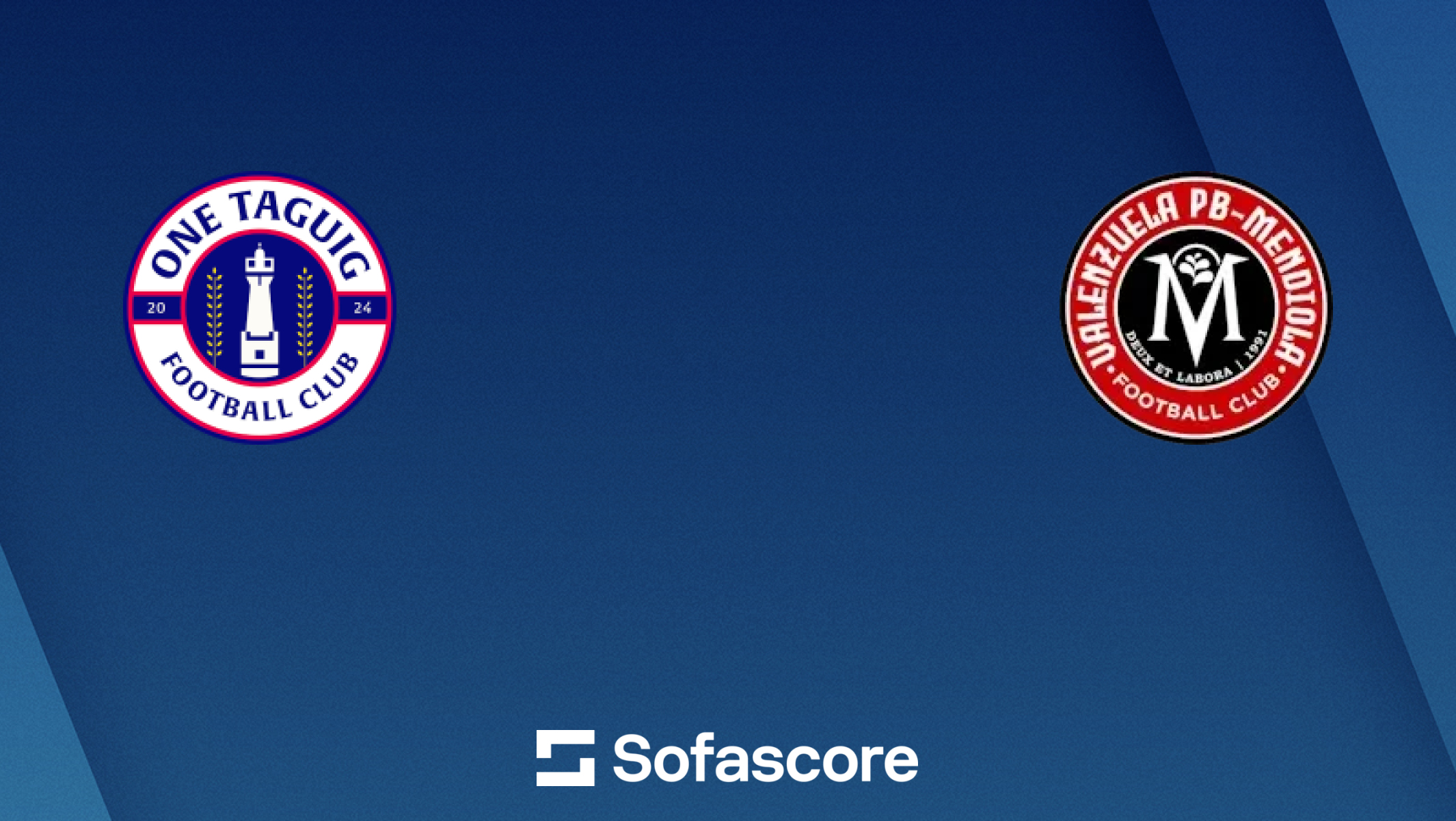 Taguig FC vs Mendiola FC live score, H2H and lineups | Sofascore