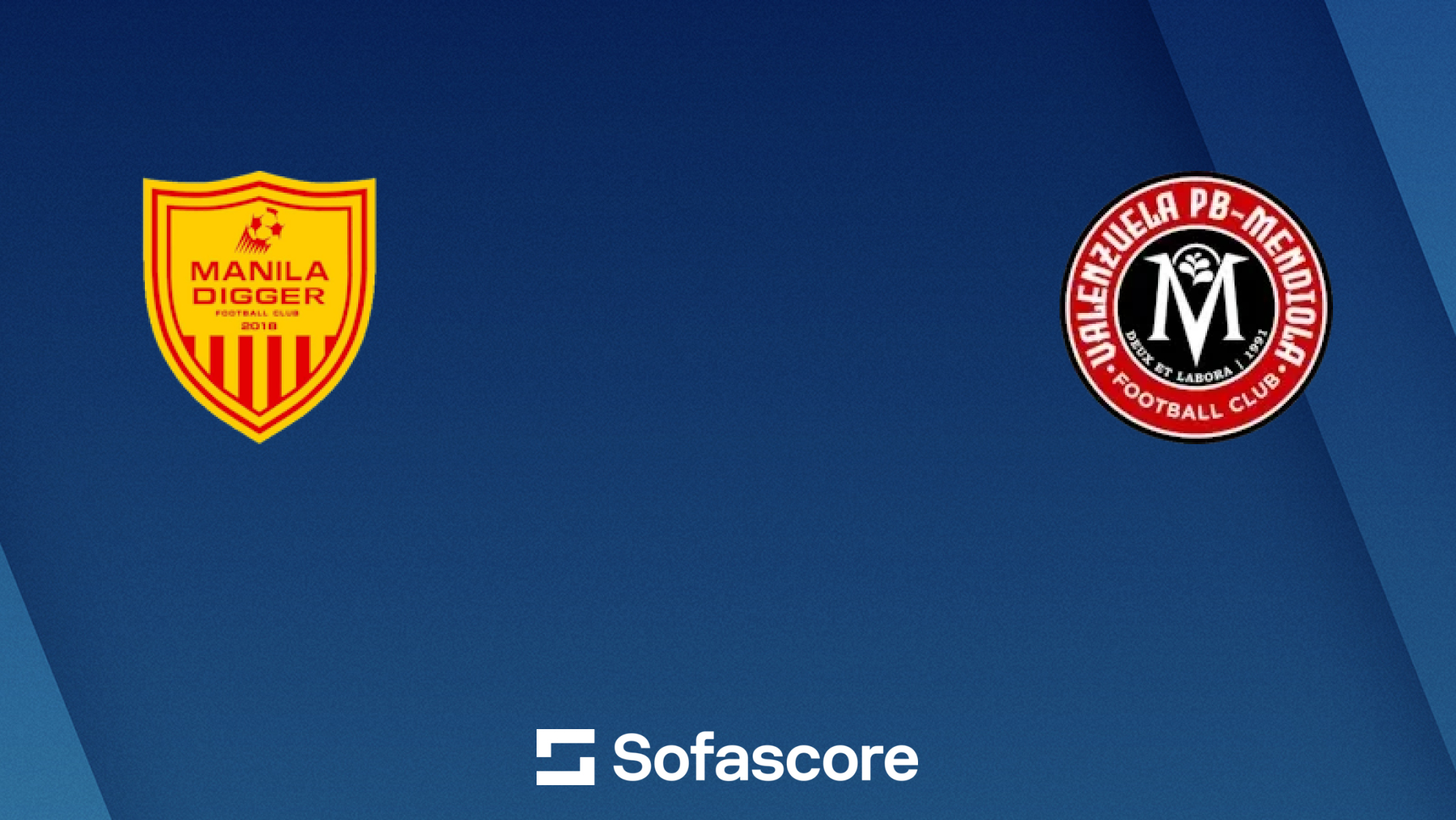 Manila Digger FC vs Mendiola FC live score, H2H and lineups | Sofascore