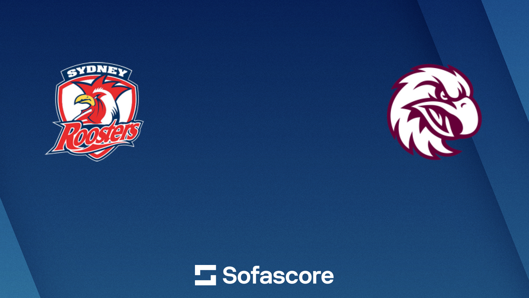 Sydney Roosters Manly Sea Eagles live score, video stream and H2H ...
