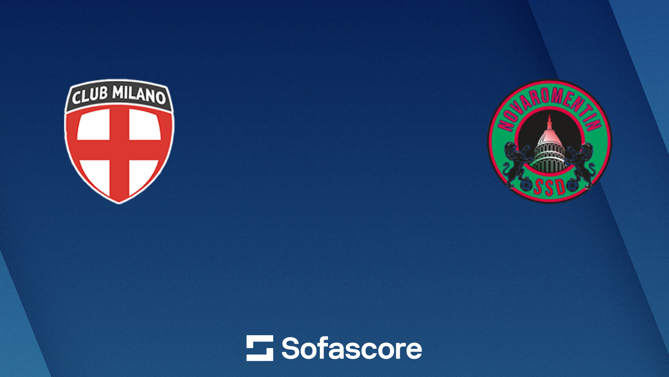 Club Milano vs Novaromentin live score, H2H and lineups | Sofascore