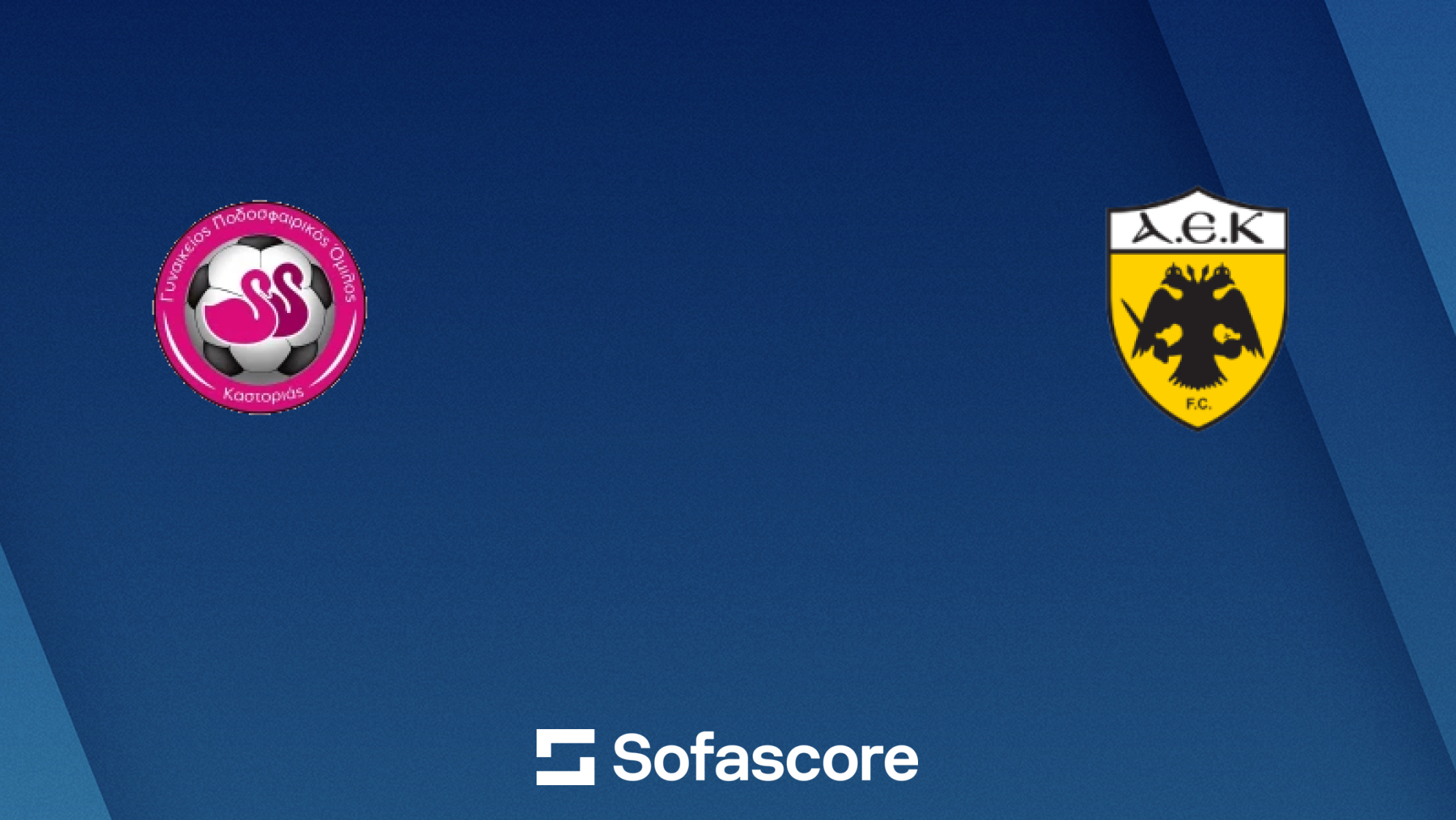 Gpo Kastorias vs AEK Athens live score, H2H and lineups | Sofascore