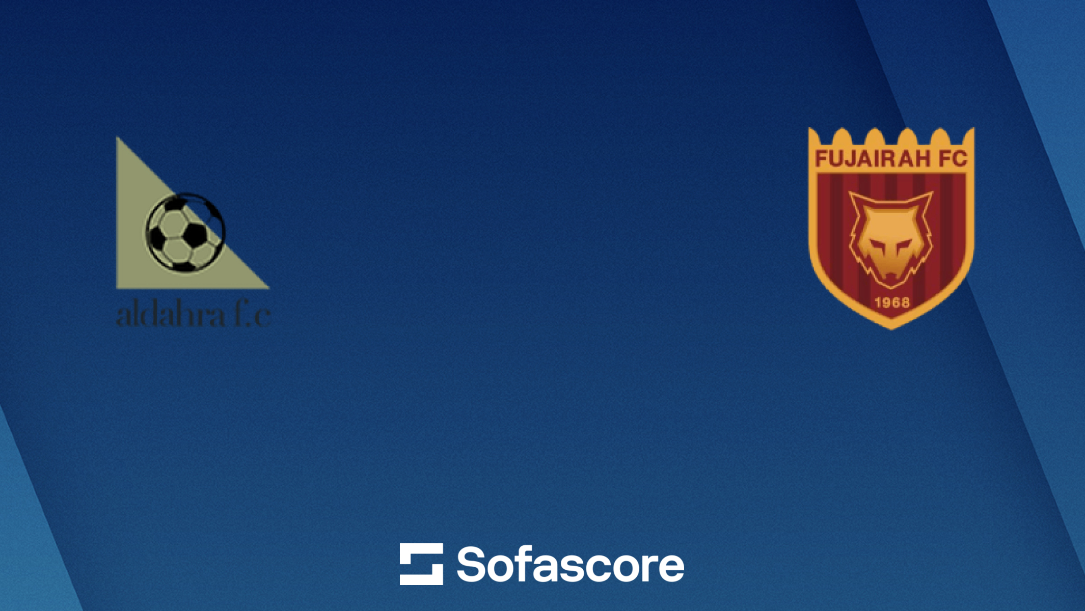 Al Dahra vs Fujairah FC live score, H2H and lineups | Sofascore