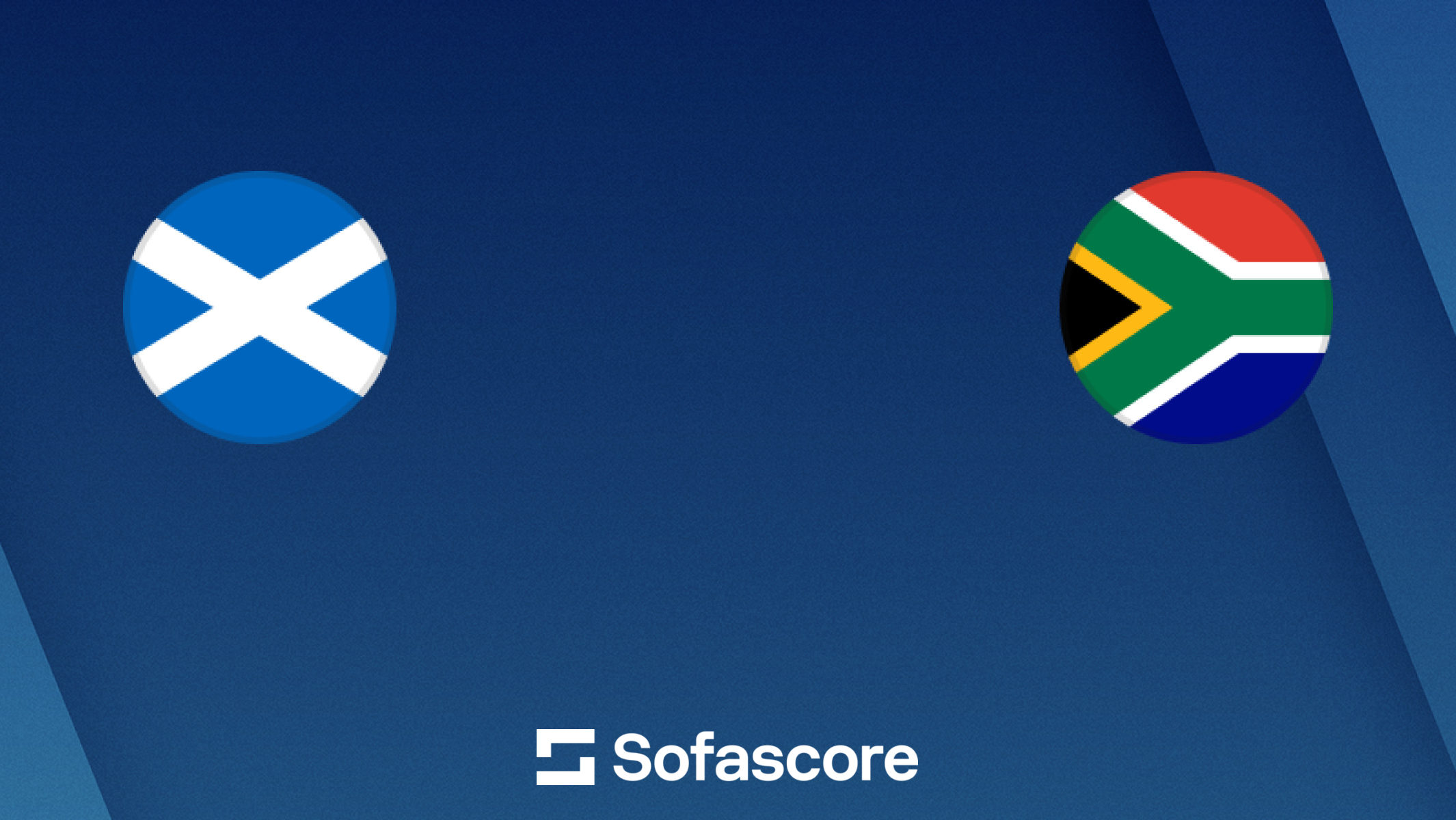 Scotland South Africa live score and H2H results - Sofascore