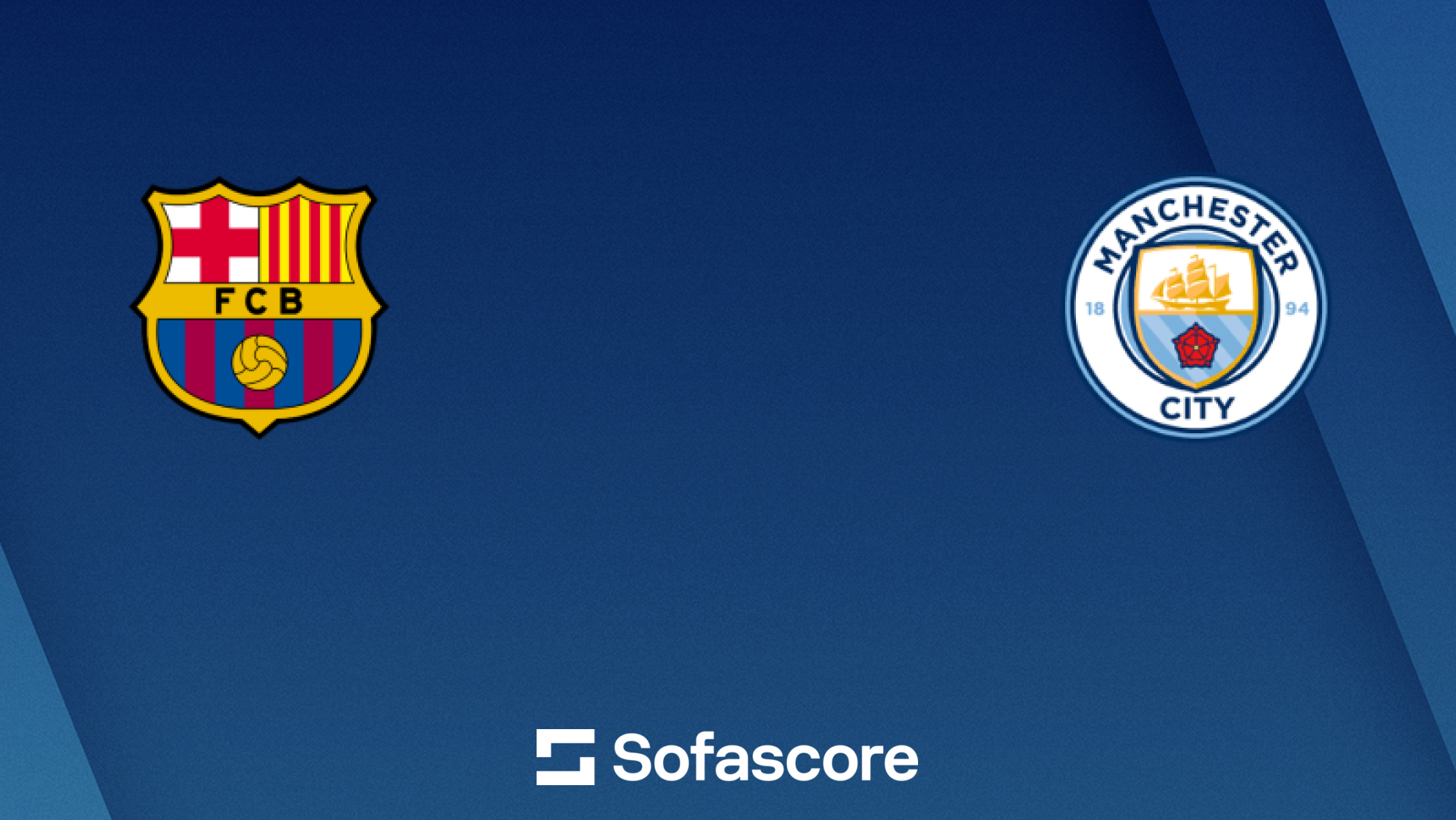 Barcelona - Manchester City en vivo, resultados H2H | Sofascore