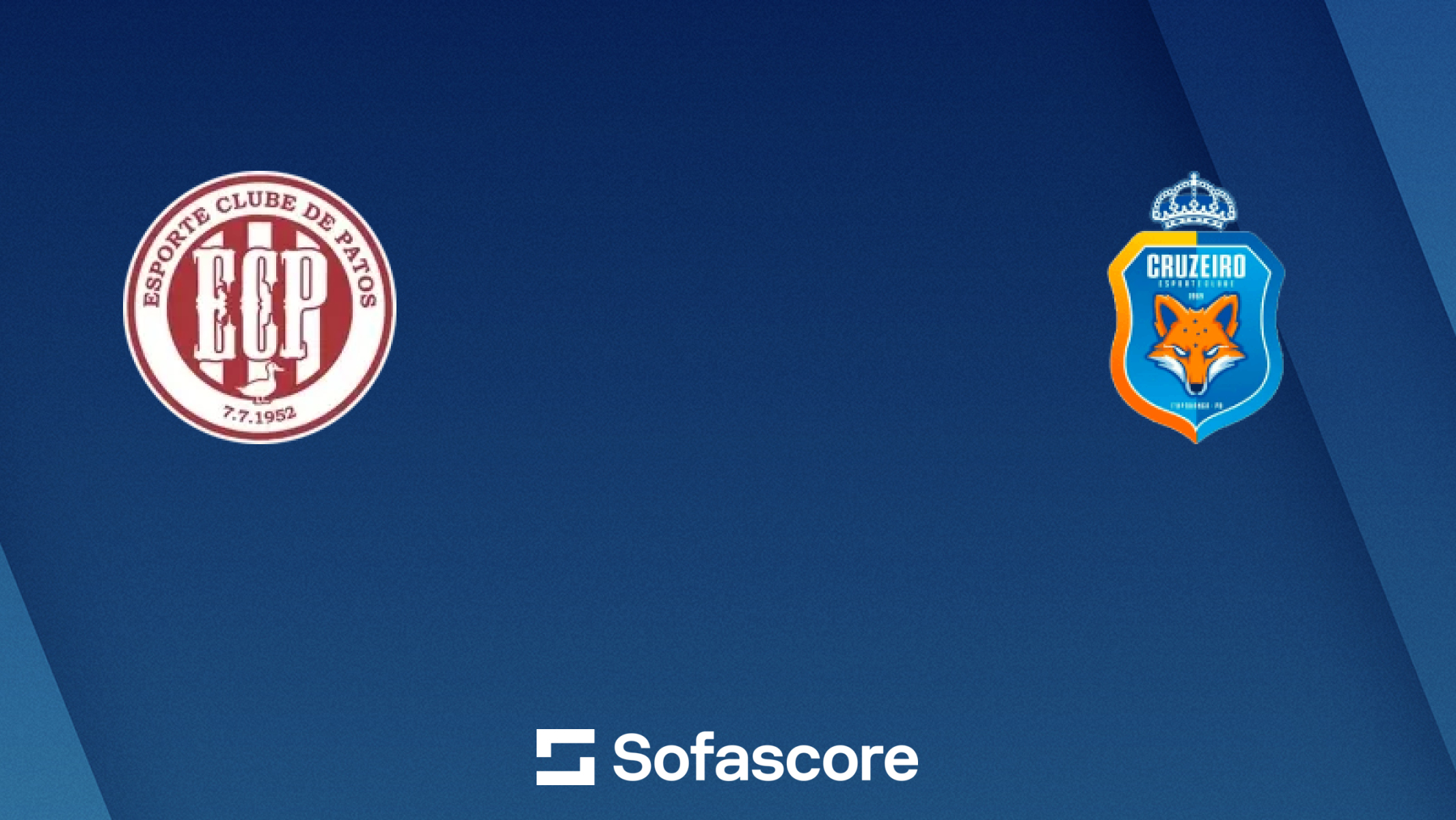 EC Patos vs Cruzeiro de Itaporanga live score, H2H and lineups | Sofascore