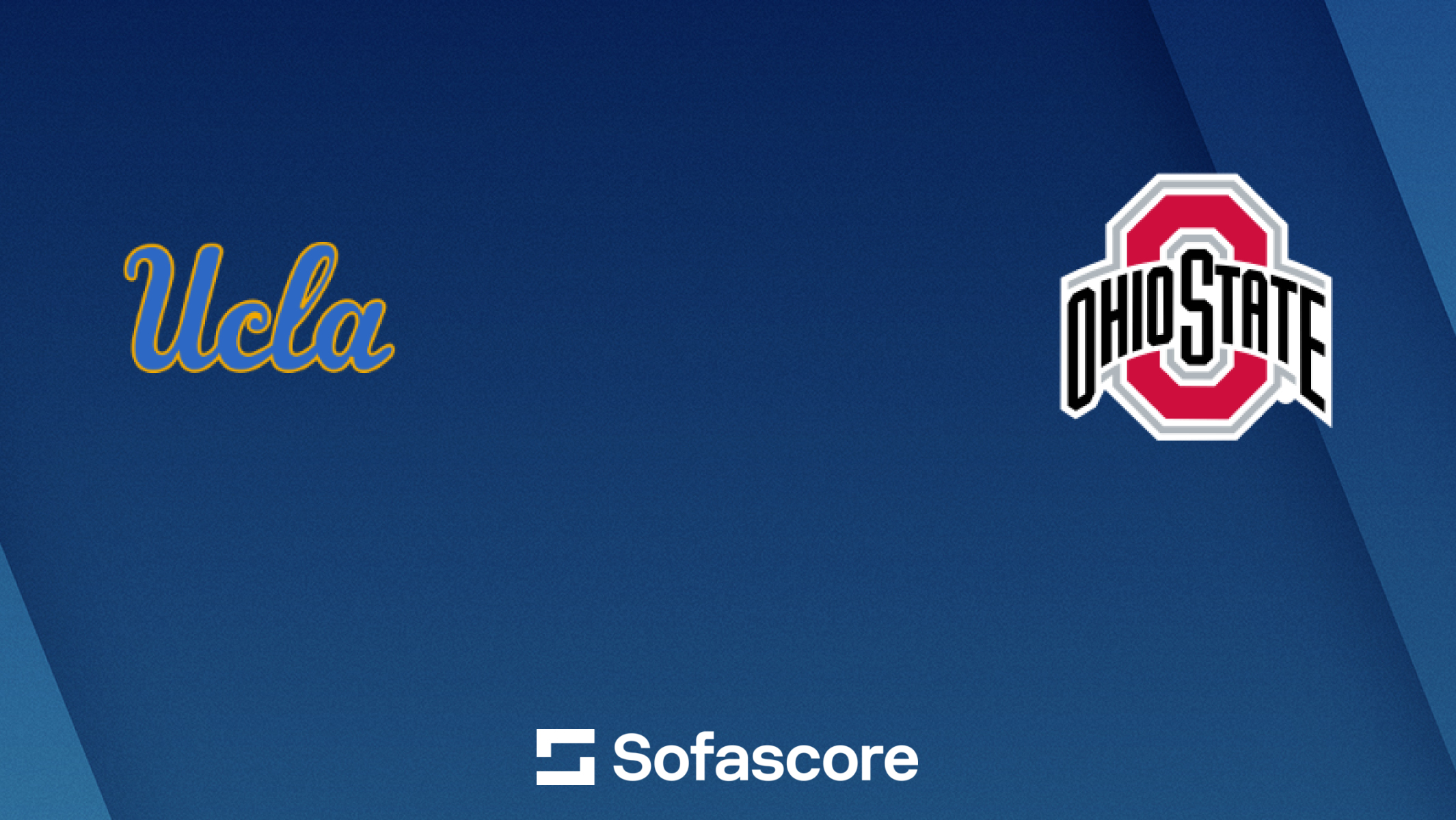 UCLA Bruins vs Ohio State Buckeyes live score, H2H and lineups | Sofascore
