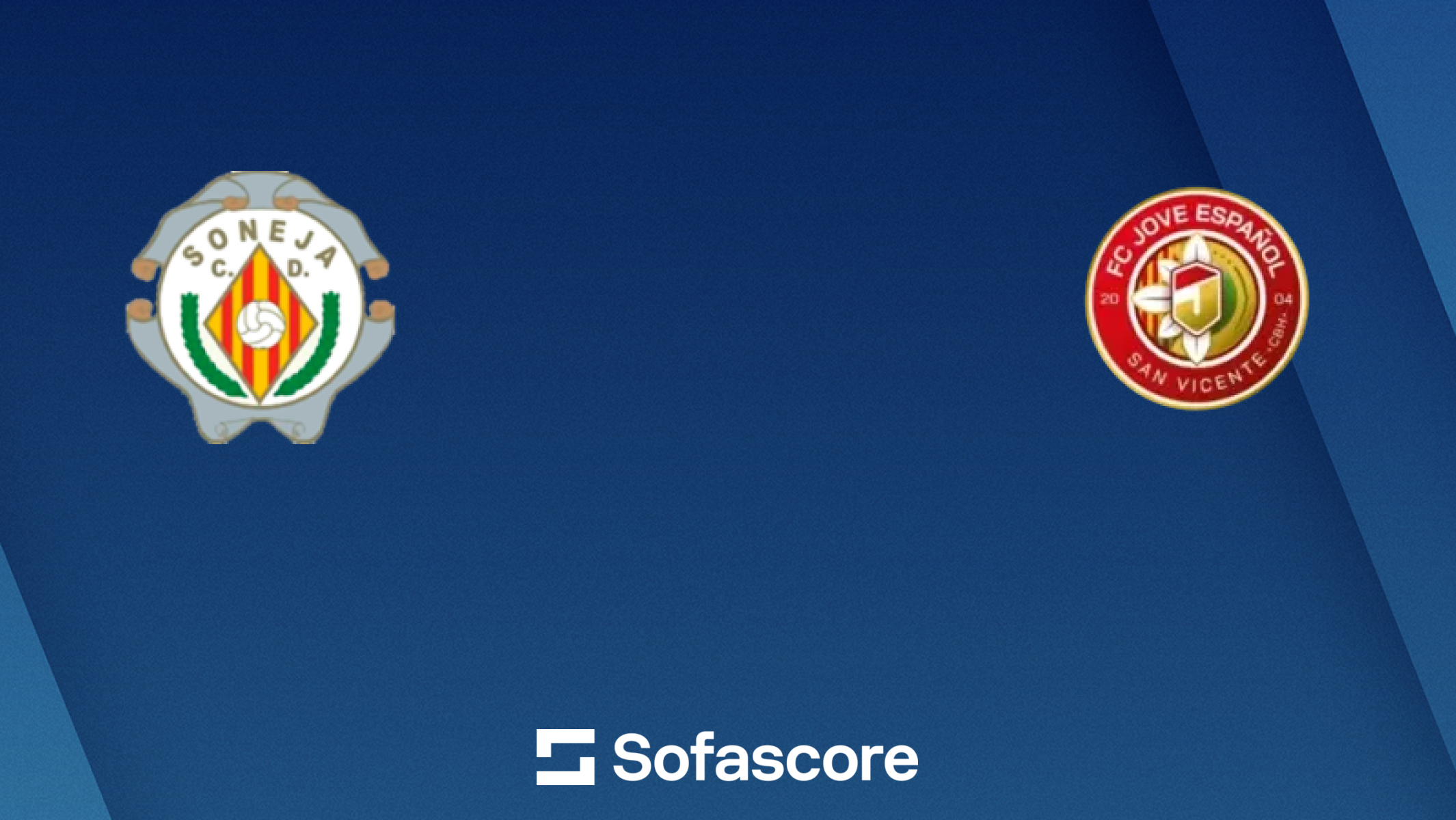 CD Soneja vs Jove Español De San Vicente live score, H2H and lineups ...