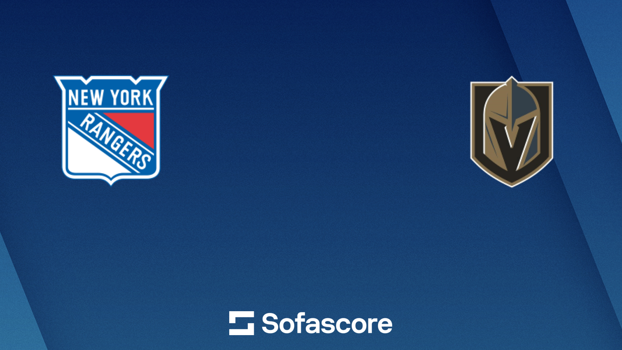 Rangers vs Golden Knights scores & predictions | Sofascore