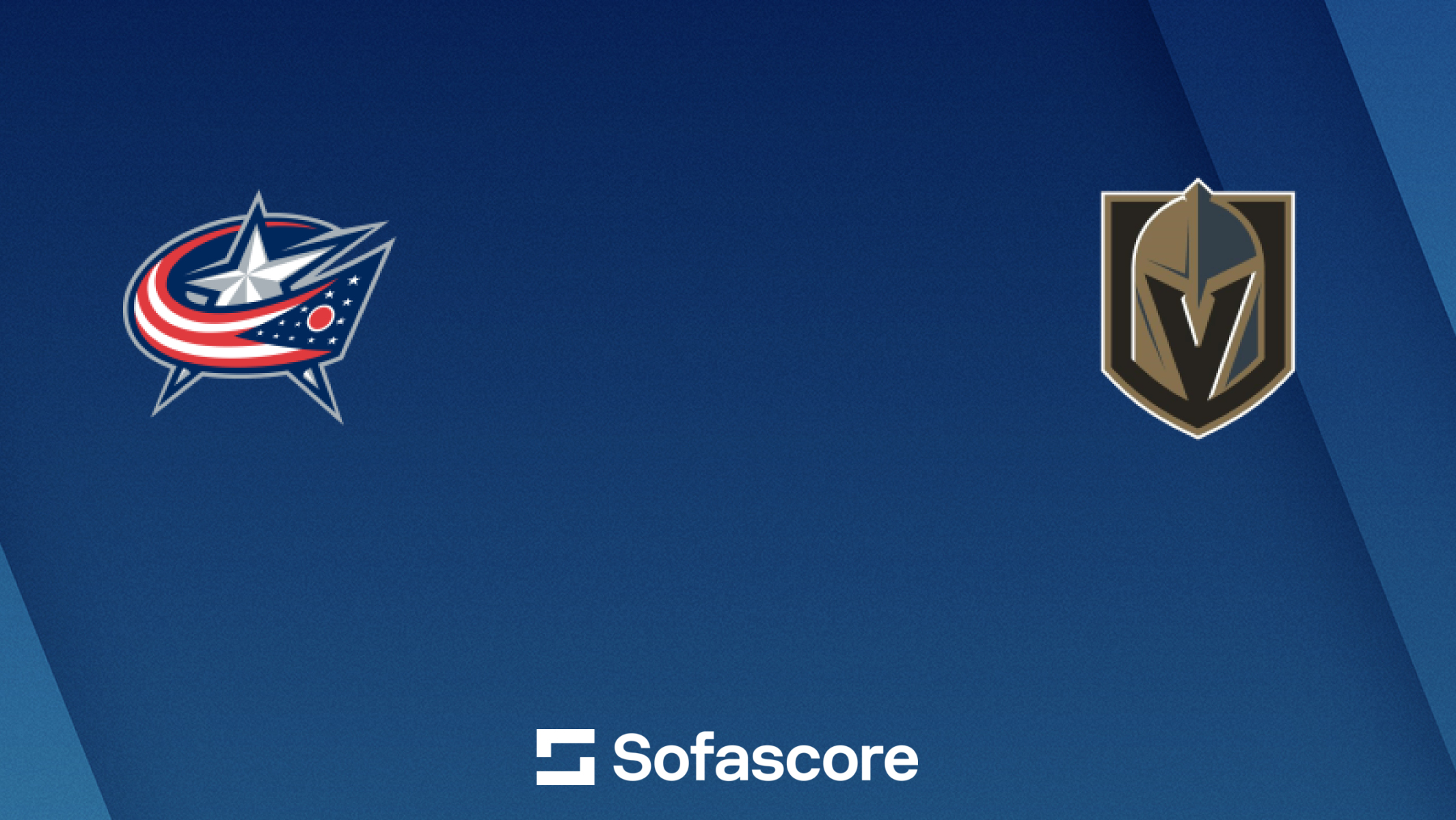 Blue Jackets 对阵 Golden Knights 得分和预测 | SofaScore