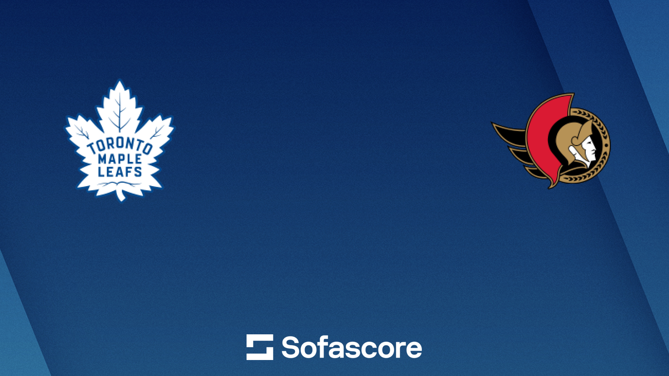 Maple Leafs vs Senators scores & predictions | Sofascore