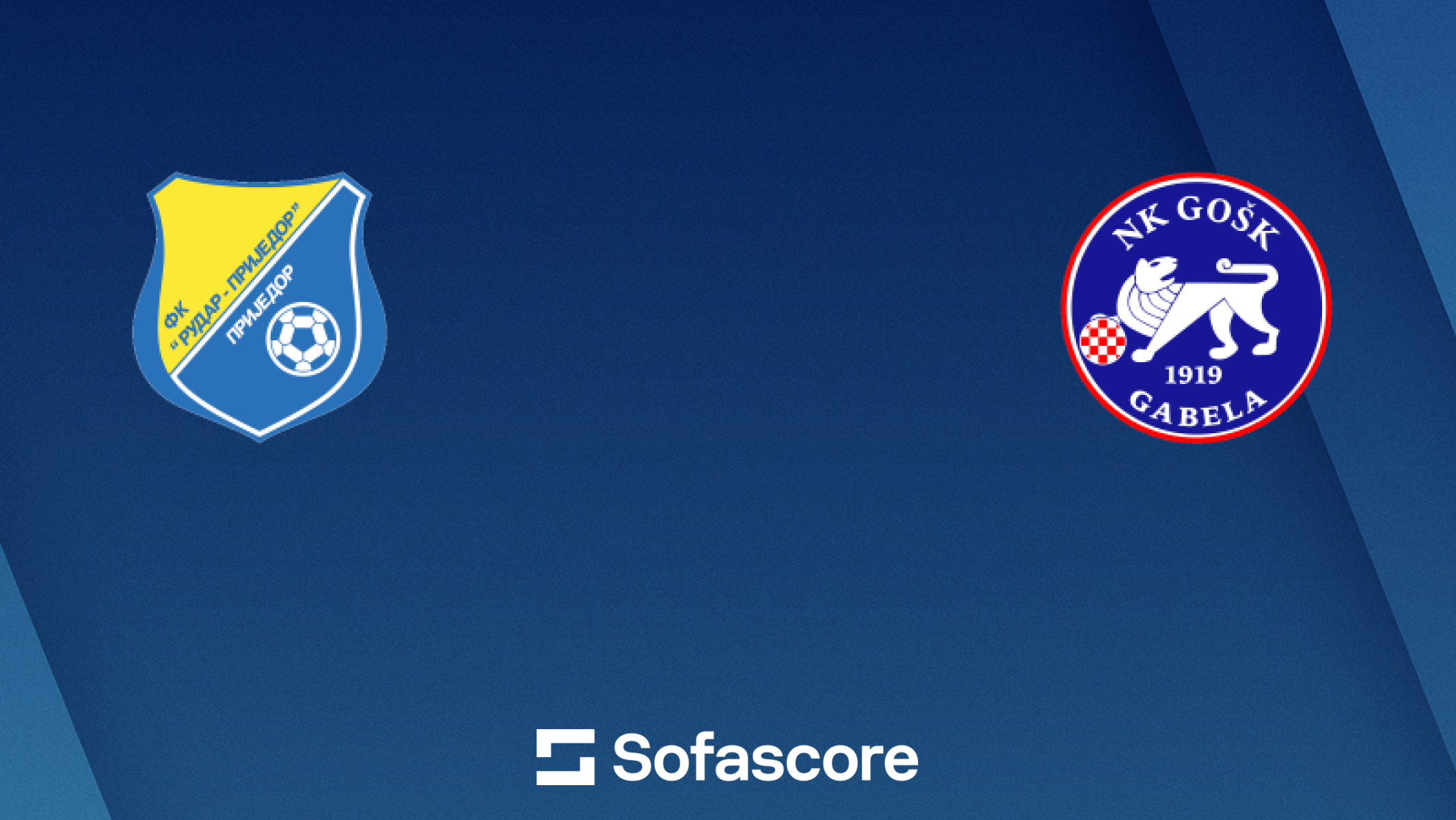FK Rudar Prijedor vs GOŠK Gabela live score, H2H and lineups | Sofascore