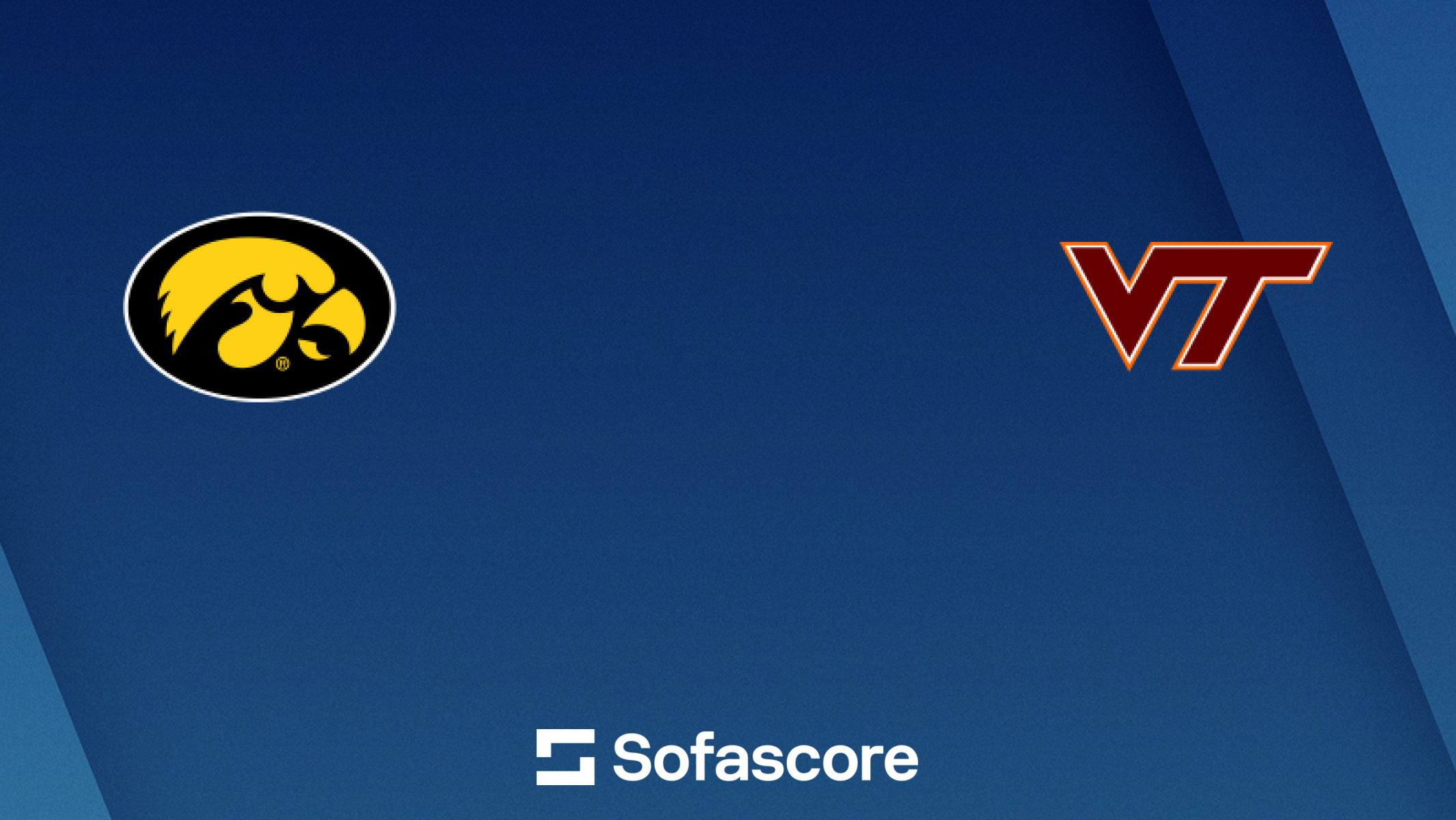 Iowa Hawkeyes vs Virginia Tech Hokies scores & predictions | Sofascore