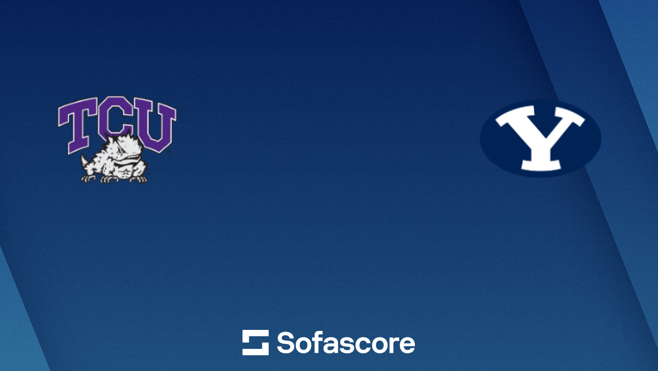 TCU Horned Frogs Brigham Young Cougars live score, video stream and H2H ...