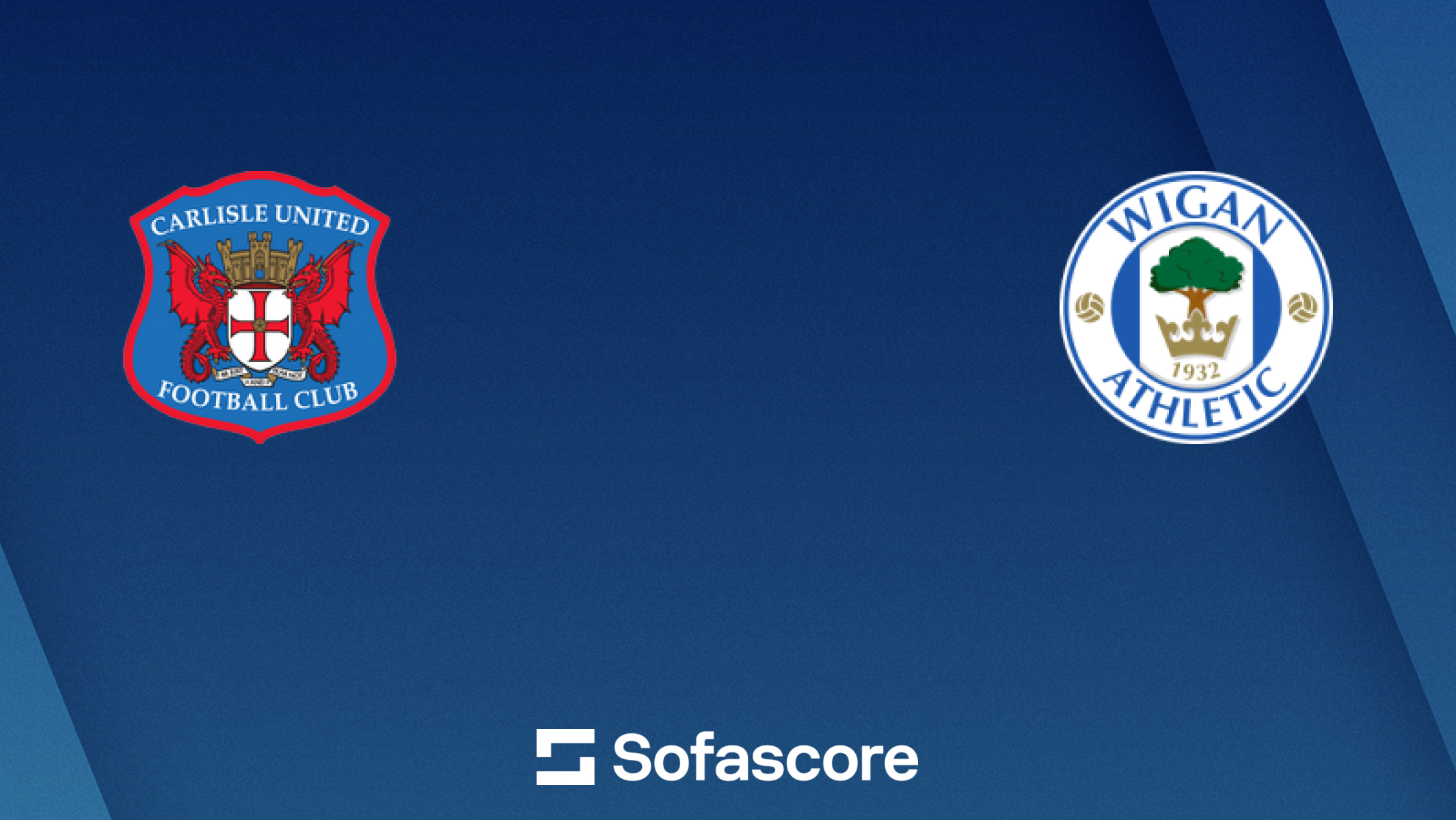 Carlisle United vs Wigan Athletic live score, H2H and lineups | Sofascore