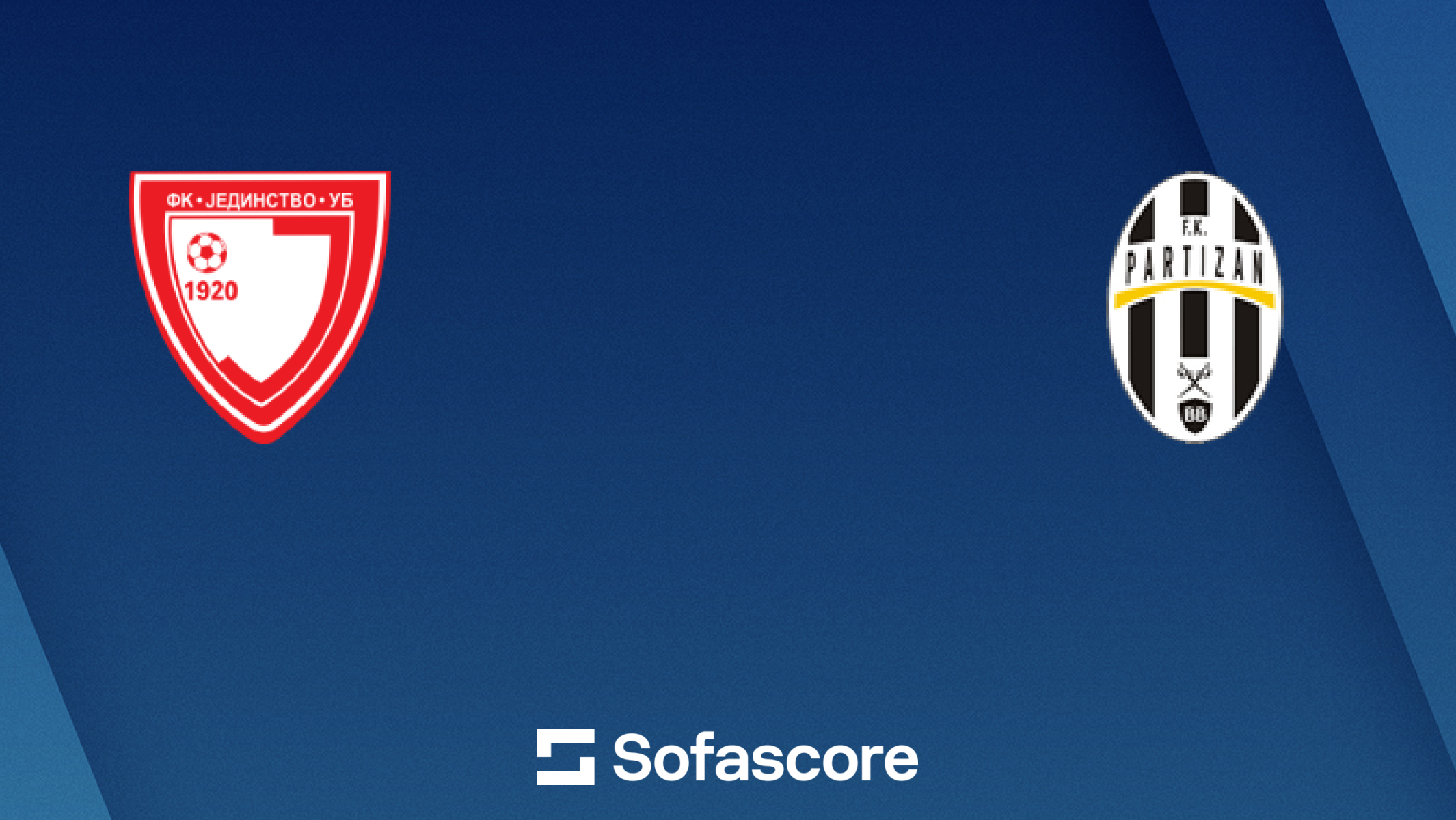 FK Jedinstvo Ub vs FK Partizan Bumbarevo Brdo live score, H2H and lineups | Sofascore